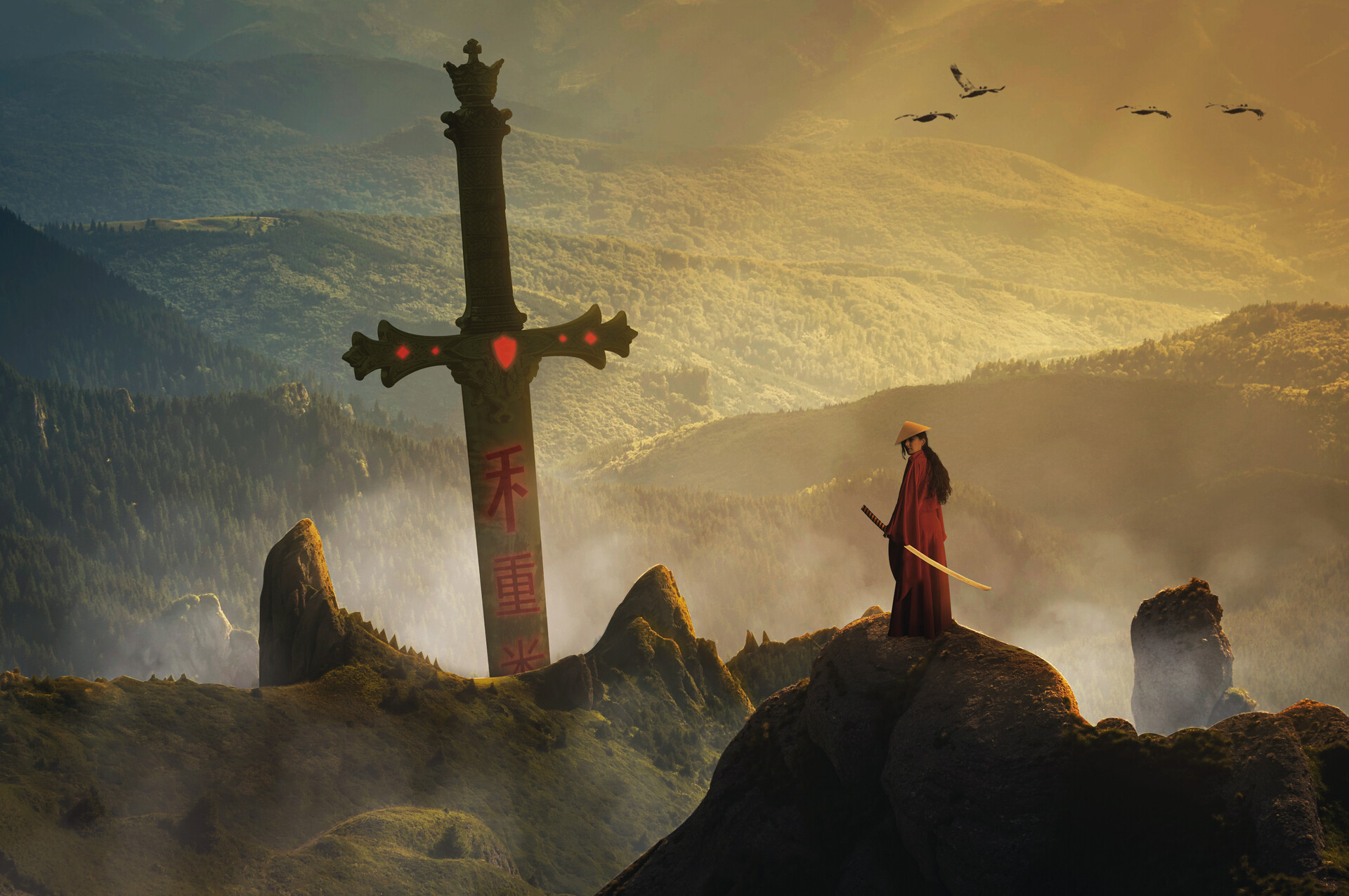 ArtStation - Legendary Sword Island