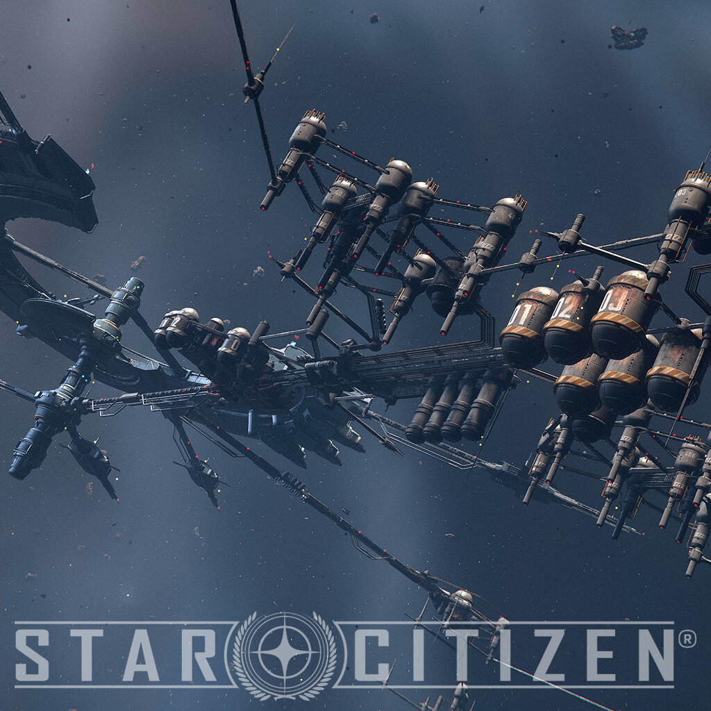 ArtStation - Star Citizen: CRU-L1 Refinery Exterior - Rest Stops