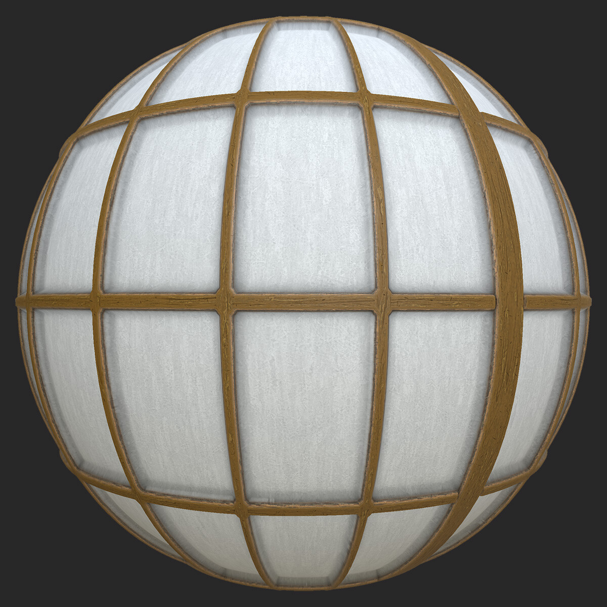 ArtStation - Japanese Shoji Screen, Door or Divider with Paper Windows