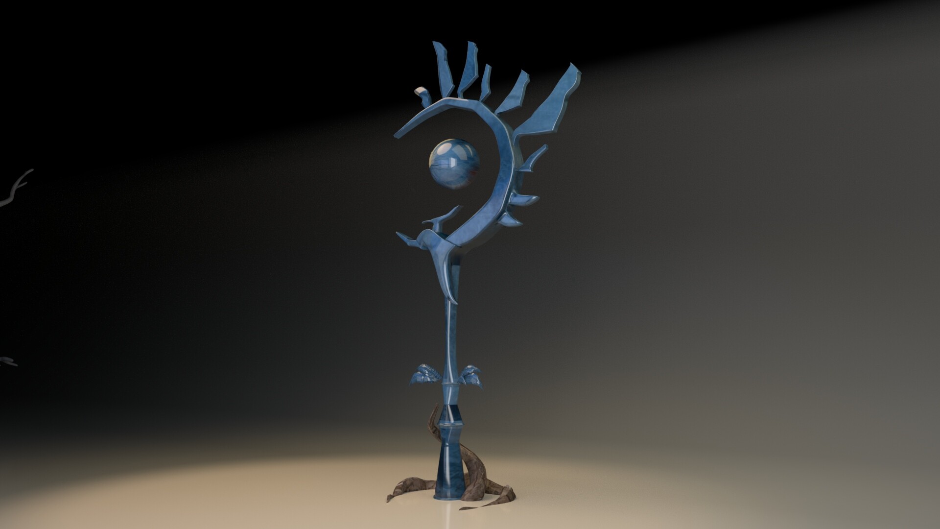 ArtStation - Prop practice - Fantasy lamp