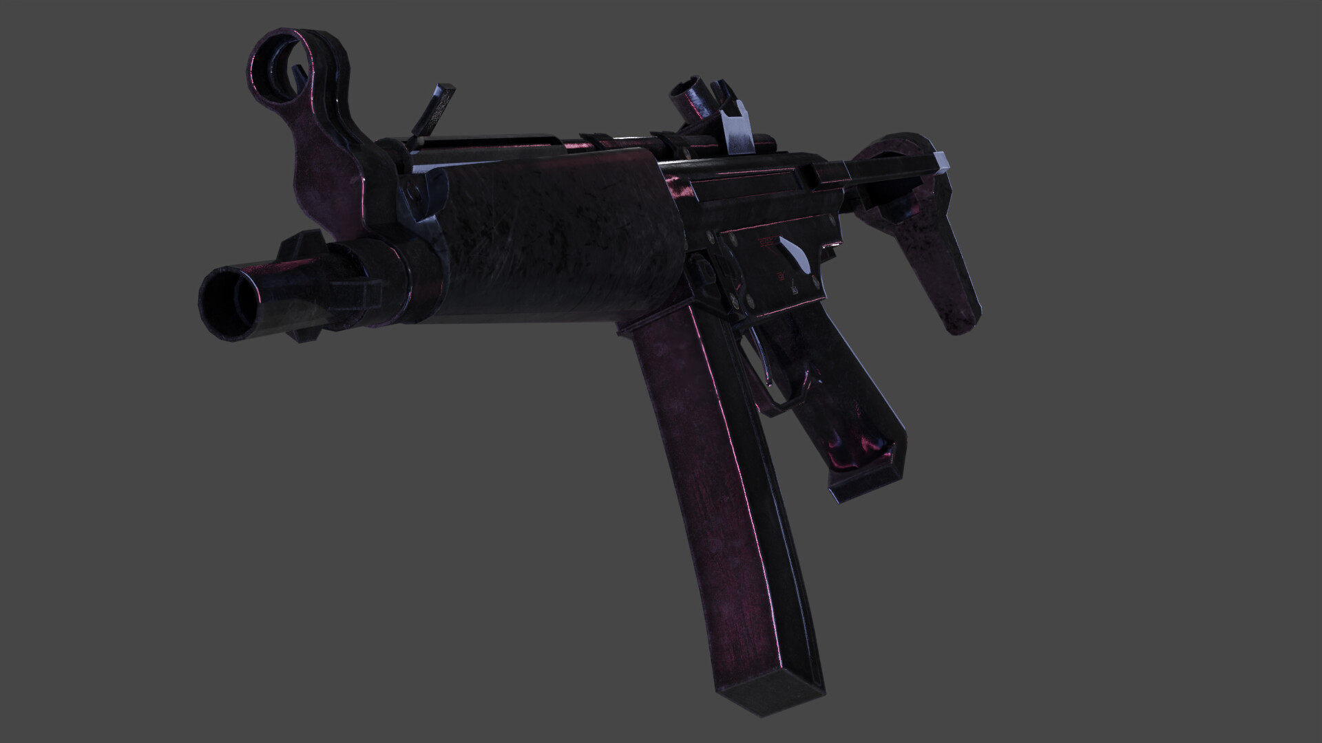 ArtStation - MP5_Game Asset