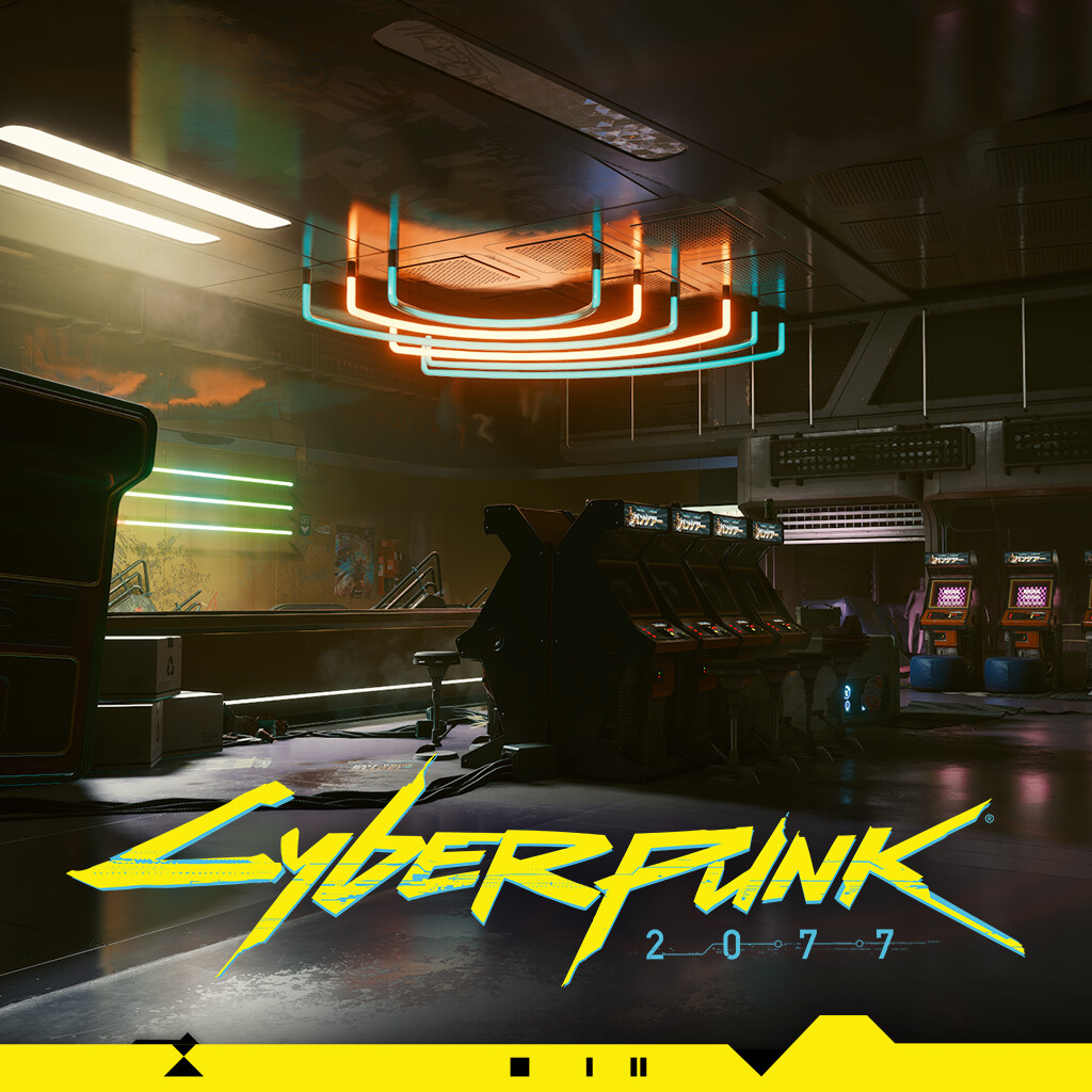 ArtStation - Pacifica Mall - Cyberpunk 2077