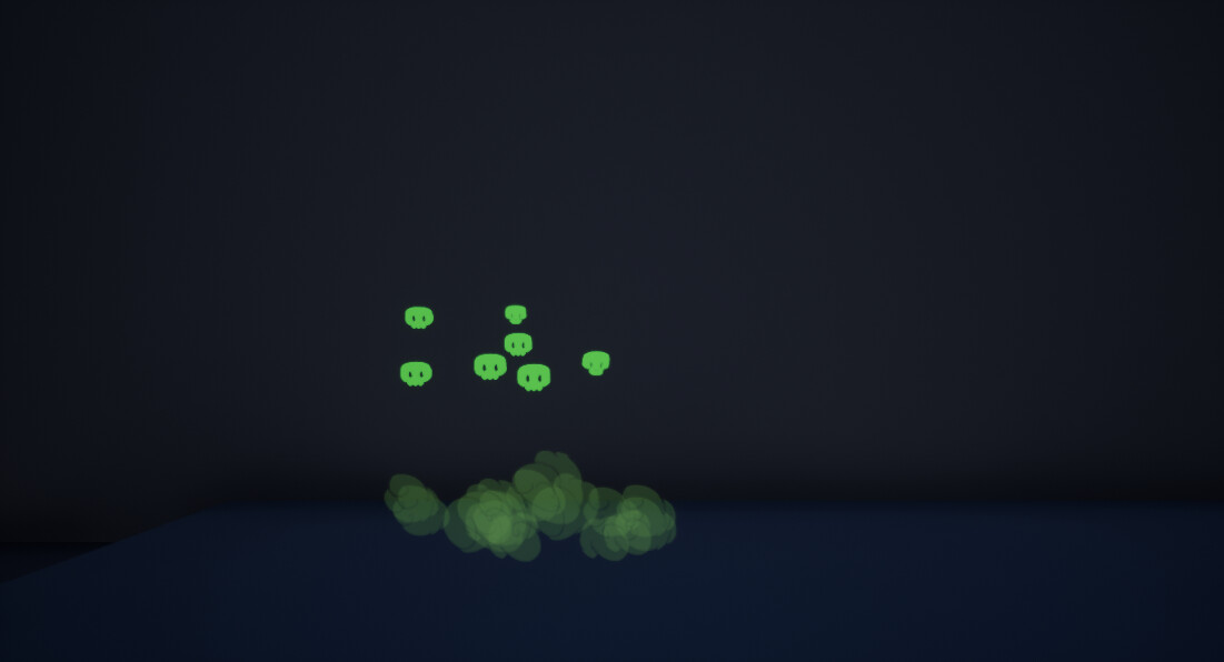 ArtStation - UE4 Wind Waker Poison Particle Effect