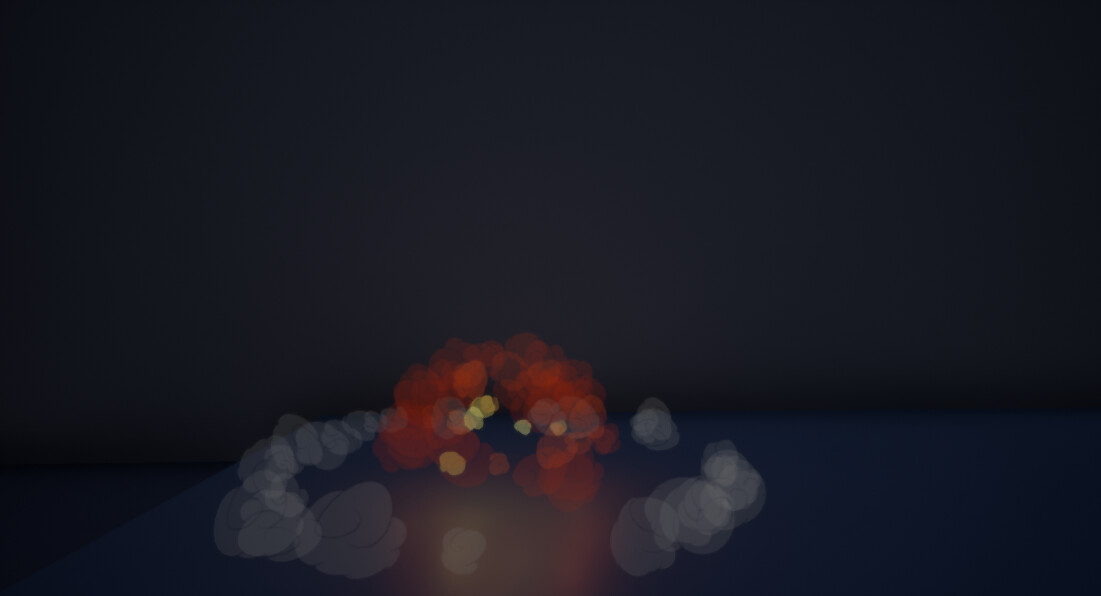ArtStation - UE4 Wind Waker Explosion Particle Effect