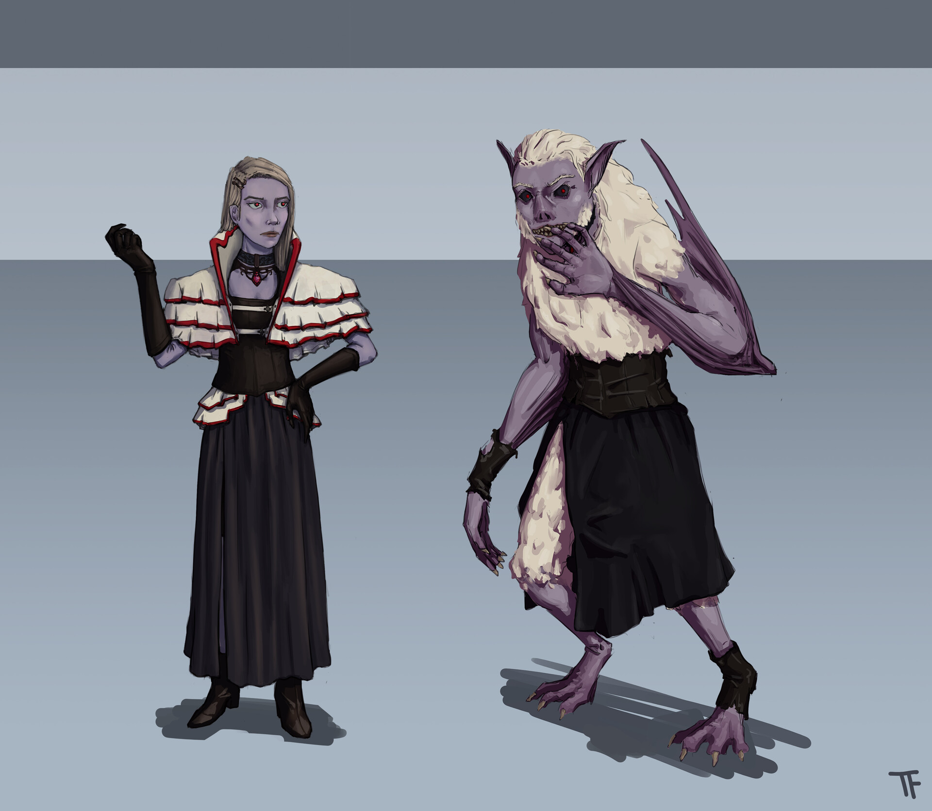 ArtStation - Sister Bat concept