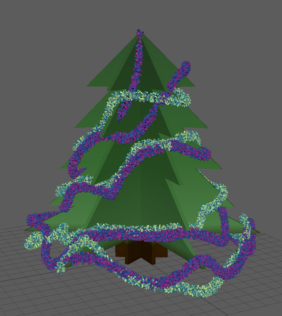 ArtStation - XMas Tree - [School Project]