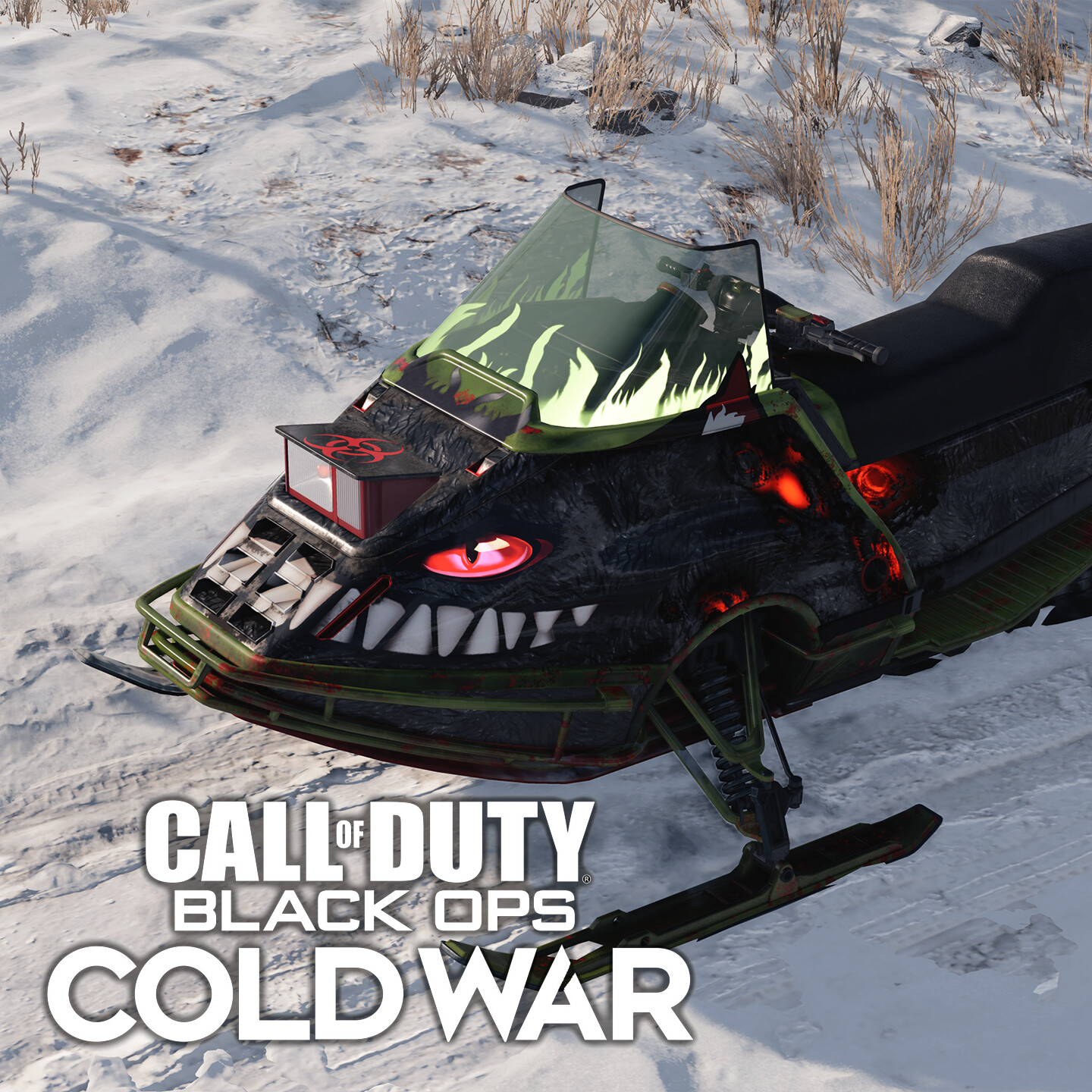 ArtStation - Call of Duty: Black Ops Cold War Snowmobile Chagrin