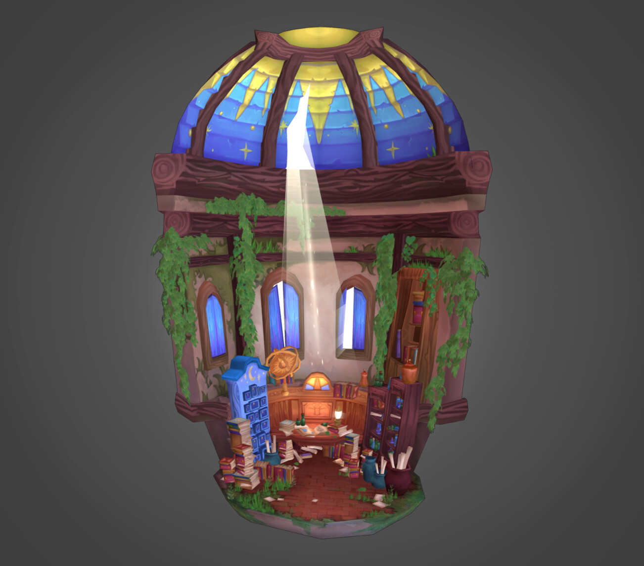 ArtStation - Arch Study Room