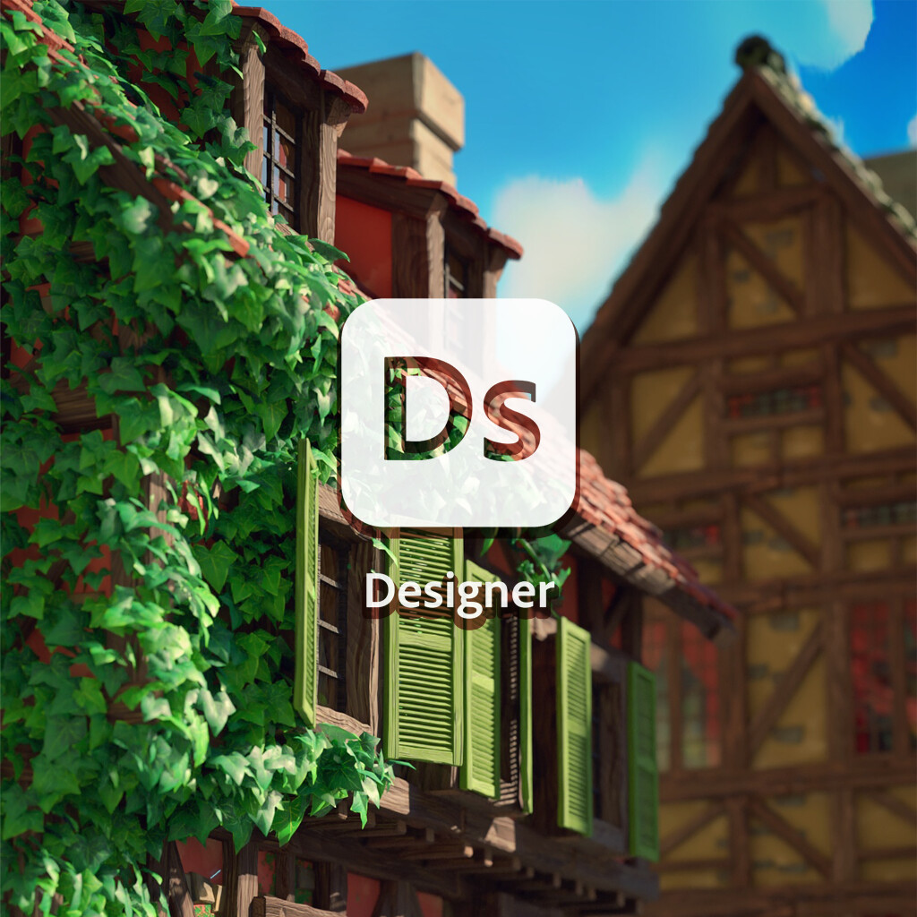 ArtStation - Stylized Parametric Building