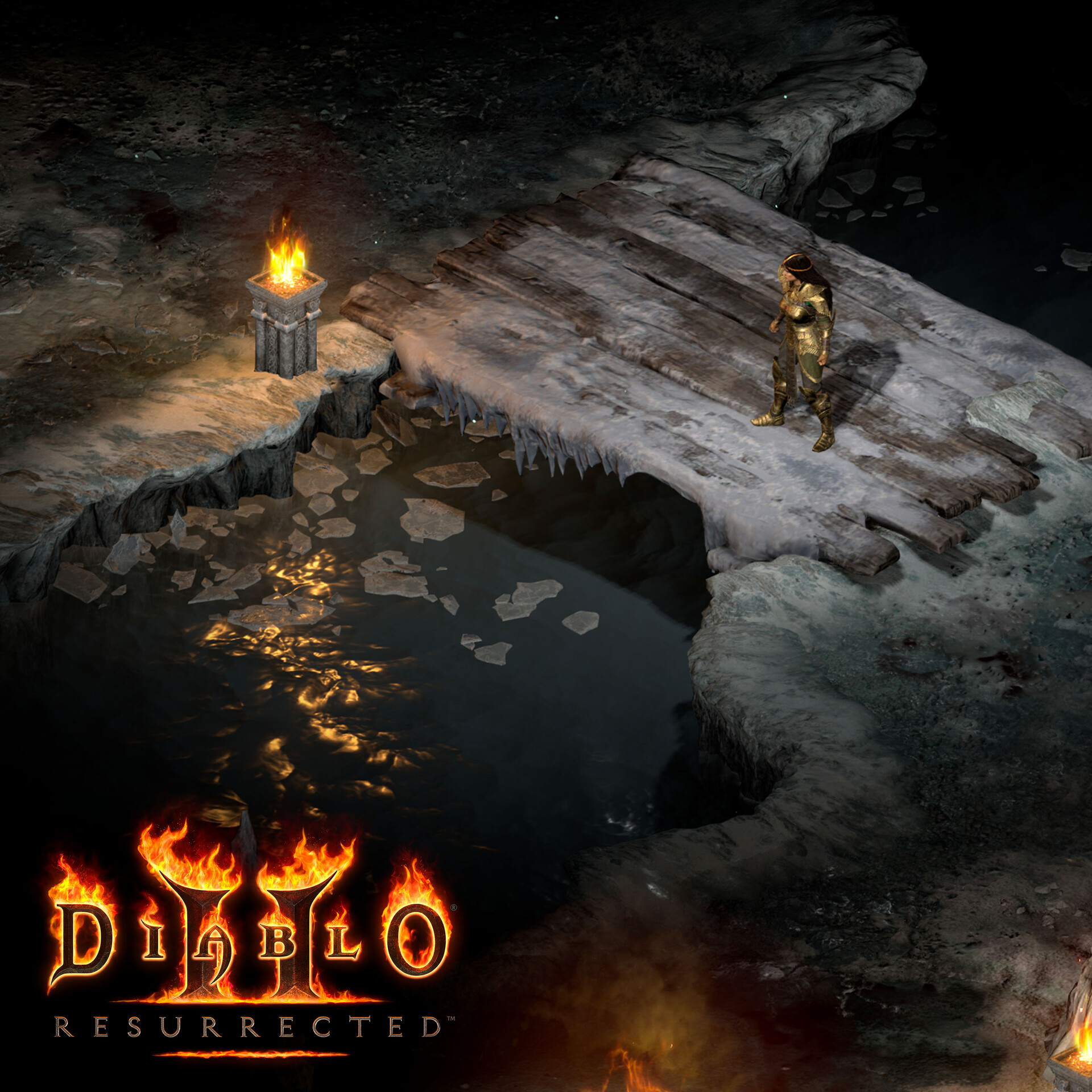 Michael Manfredi - Diablo 2 Resurrected - Ice Caves Worldbuilding
