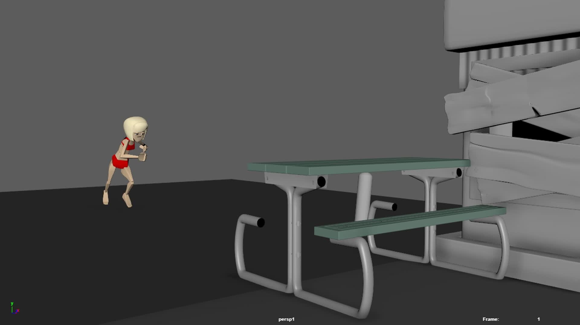 ArtStation - Animschool Body Mechanics - Obstacle Course + Run and Jump