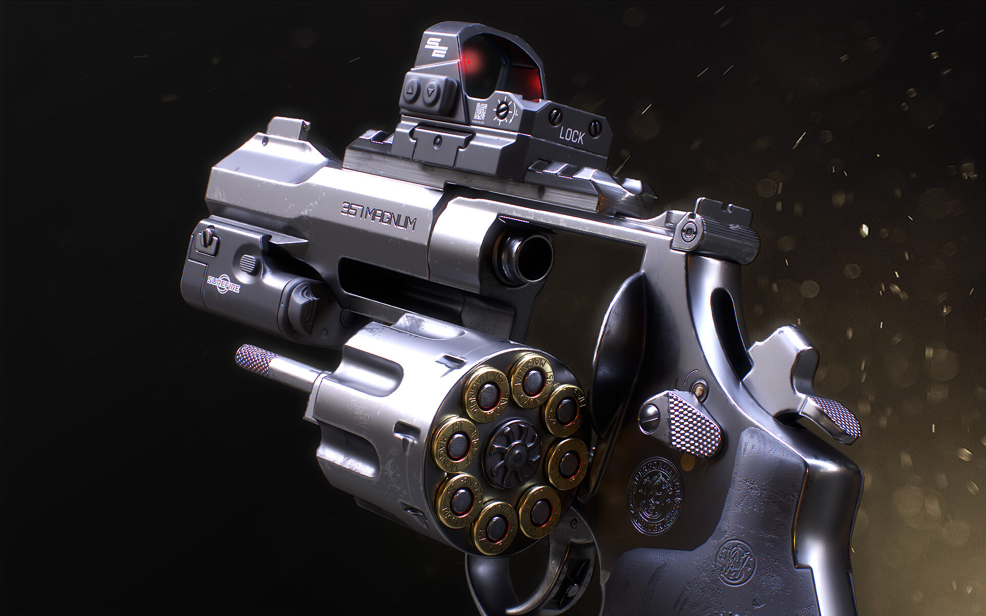 Wingfox workshop - Revolver Tutorial - Industry Ready Weapon and ...