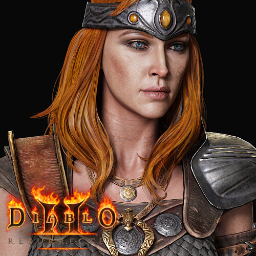 ArtStation - Diablo II: Resurrected - Kashya