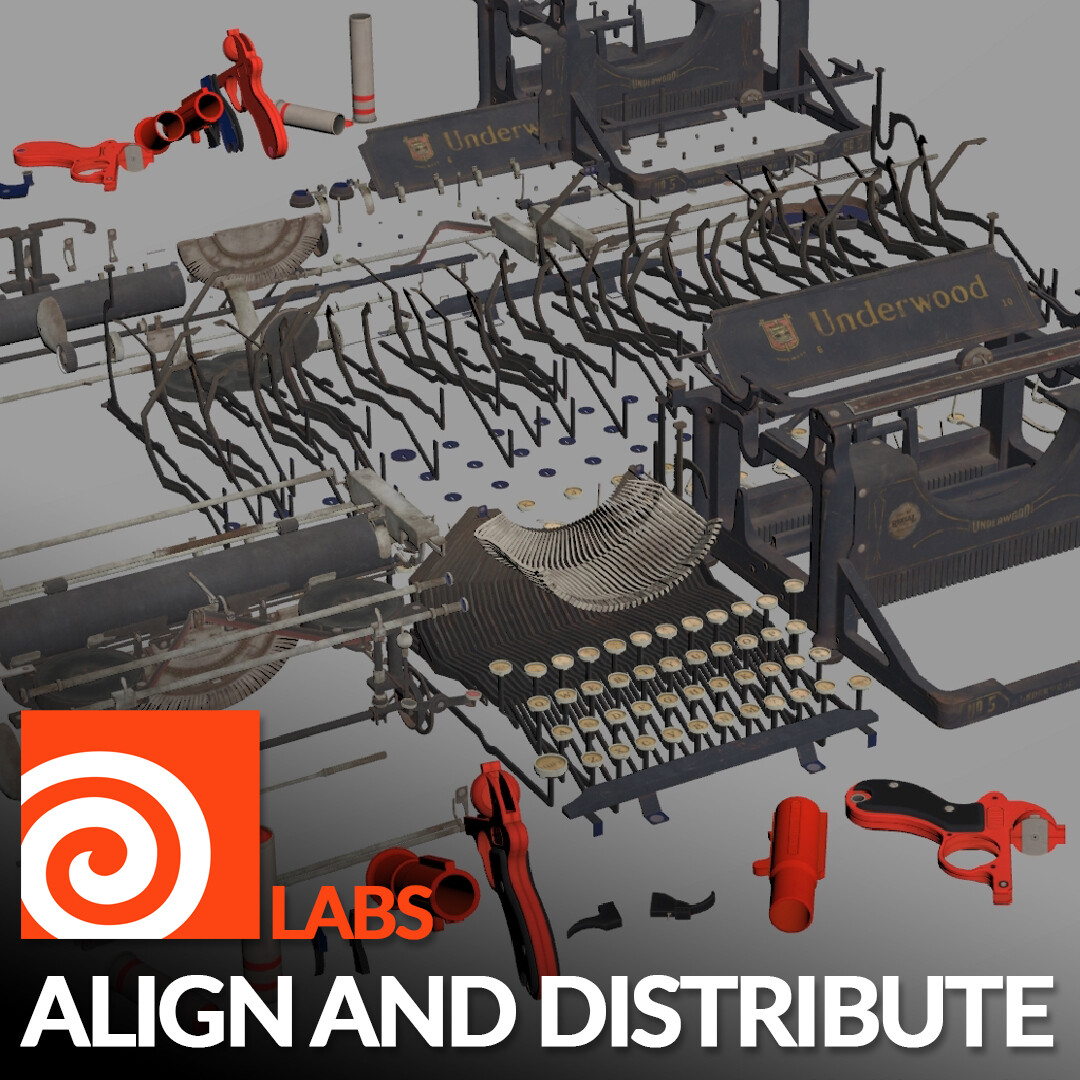 ArtStation - Labs Align and Distribute