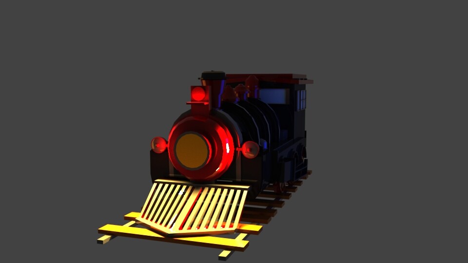 ArtStation - TOY TRAIN