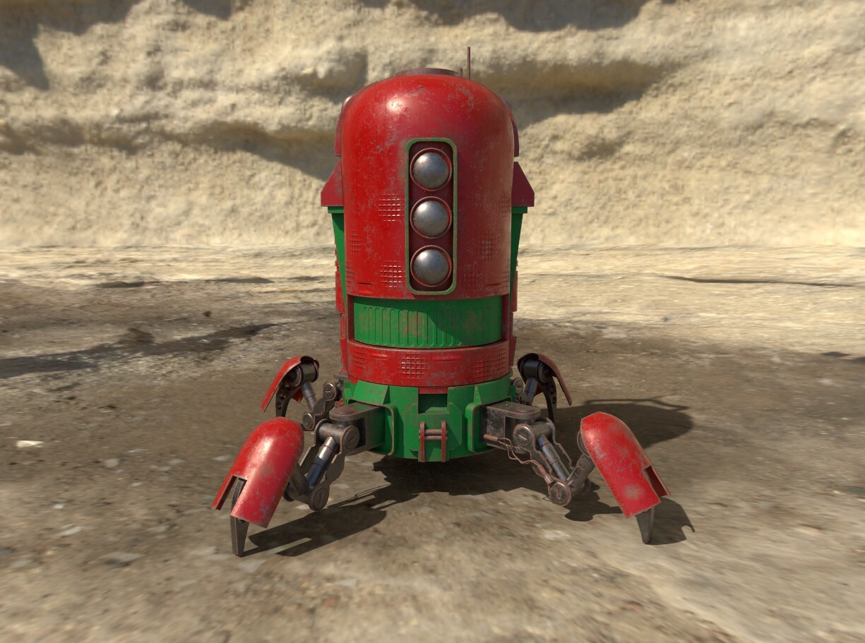 ArtStation - spider robot