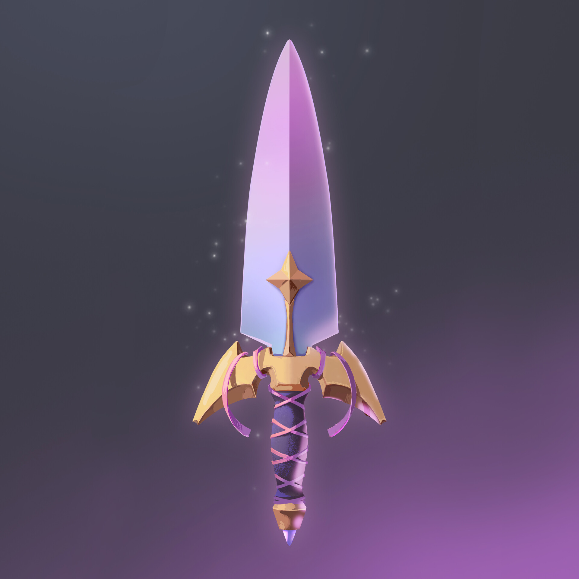 ArtStation - Space Magical Girl Dagger