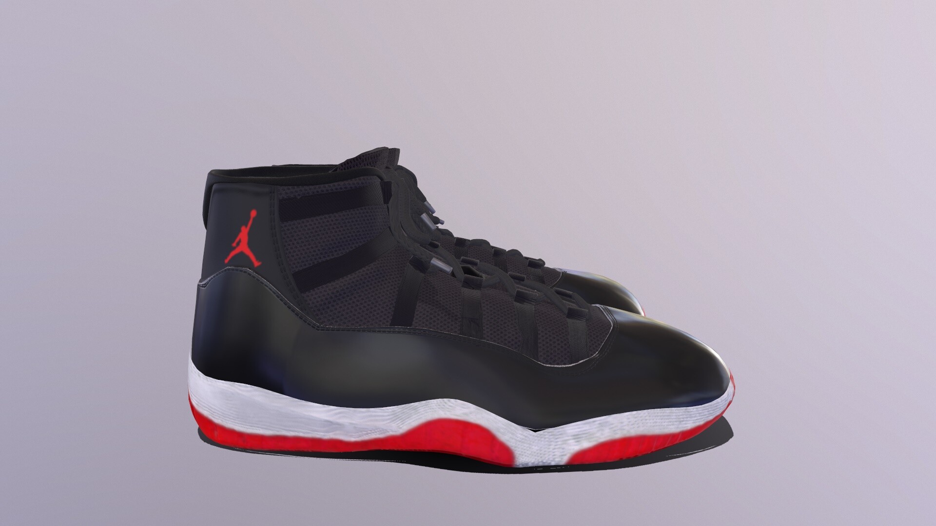 ArtStation - JORDAN 11 LOW POLY