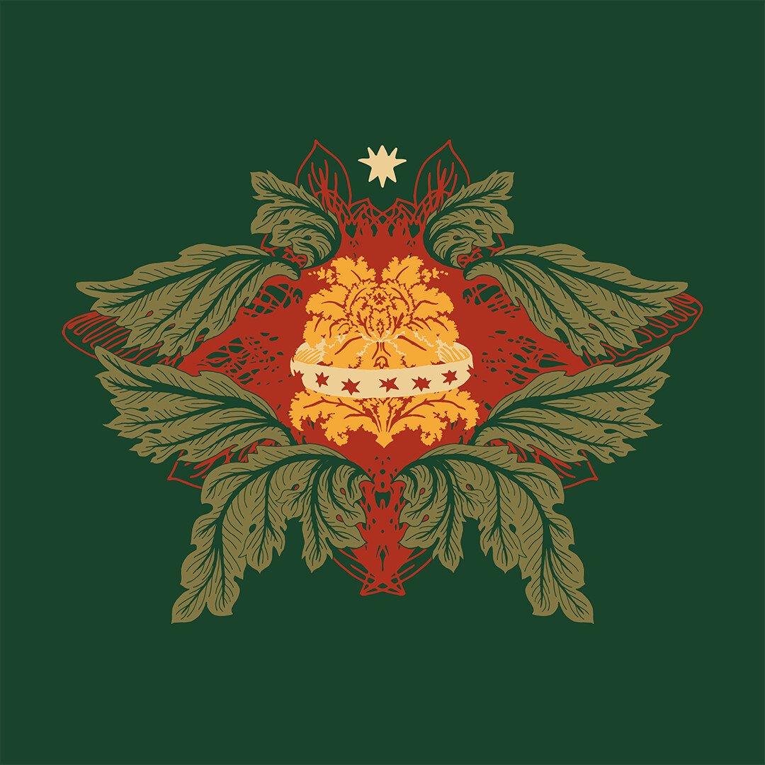 ArtStation - Moth/Damask/Acanthus Motif II Design & Repeat Pattern