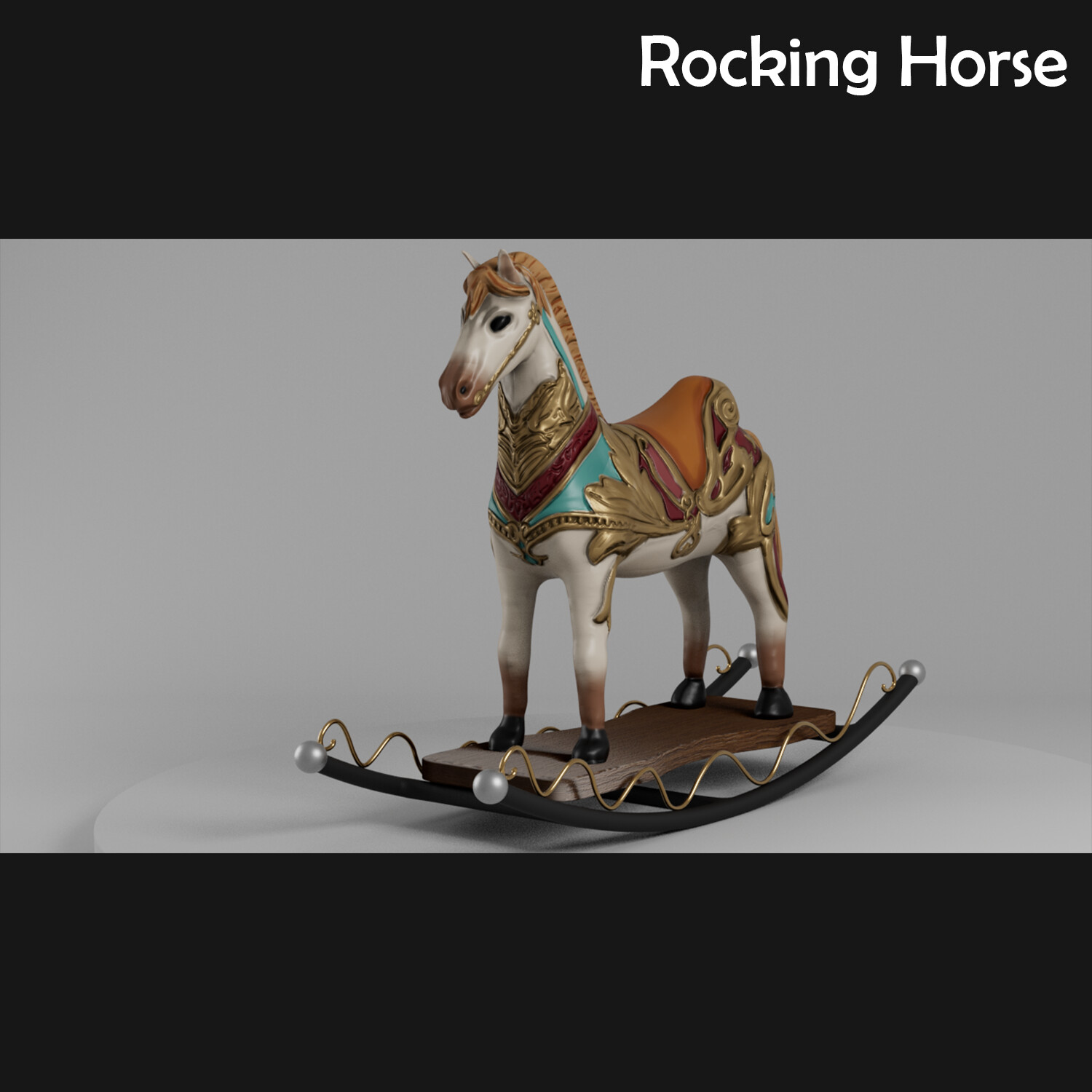 ArtStation - Rocking Horse