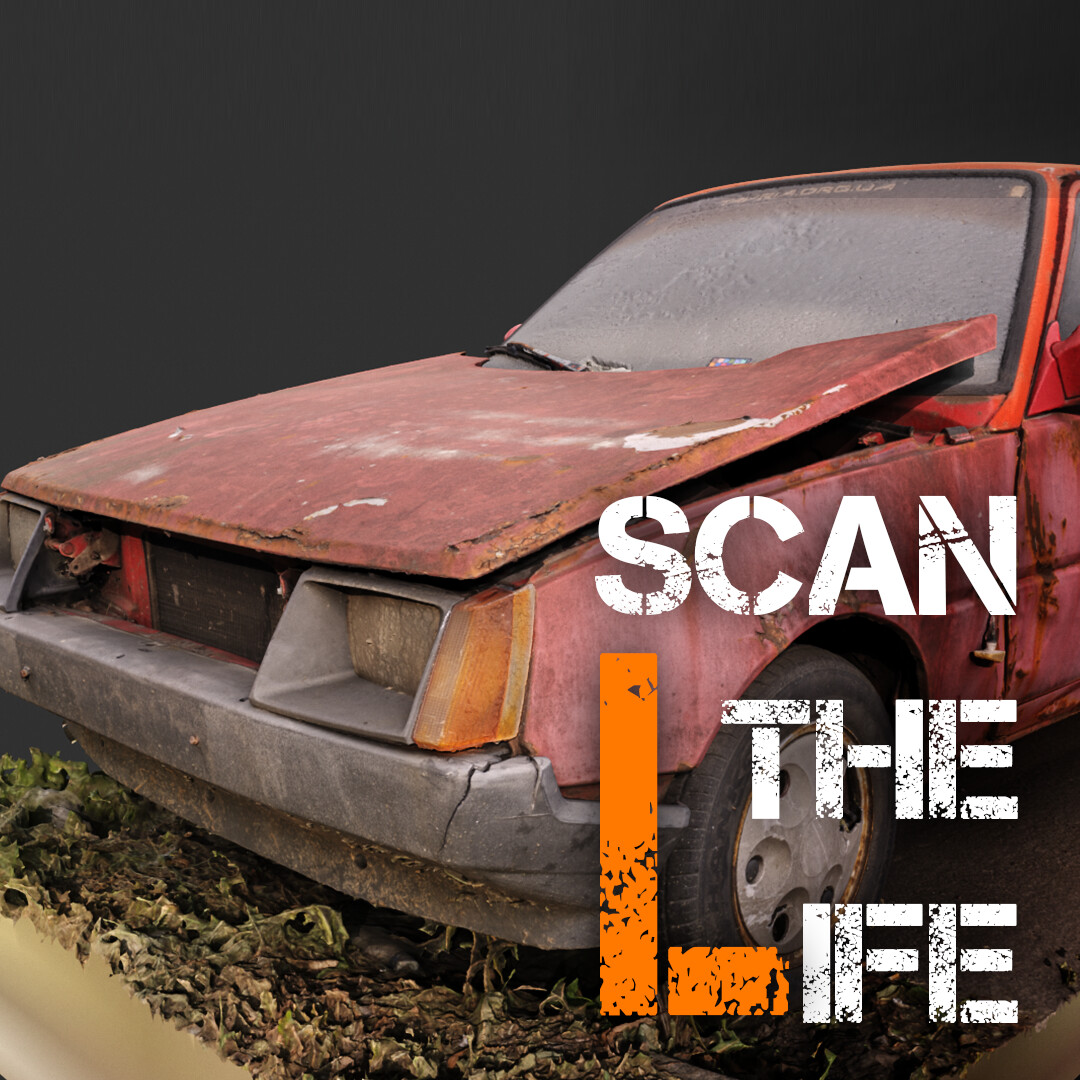 ArtStation - Old Car Tavria