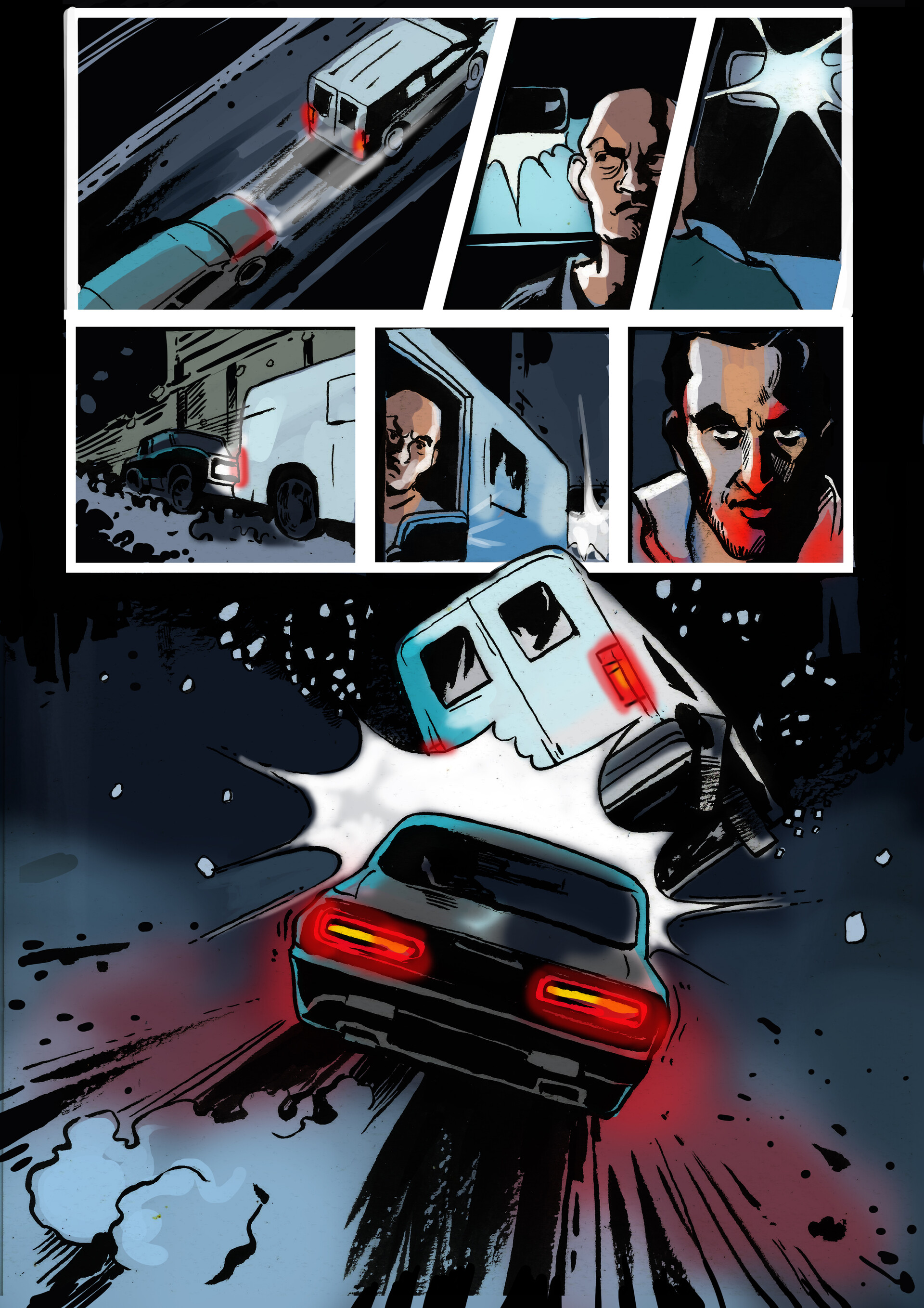 ArtStation - Graphic Novel | Movie Storyboards