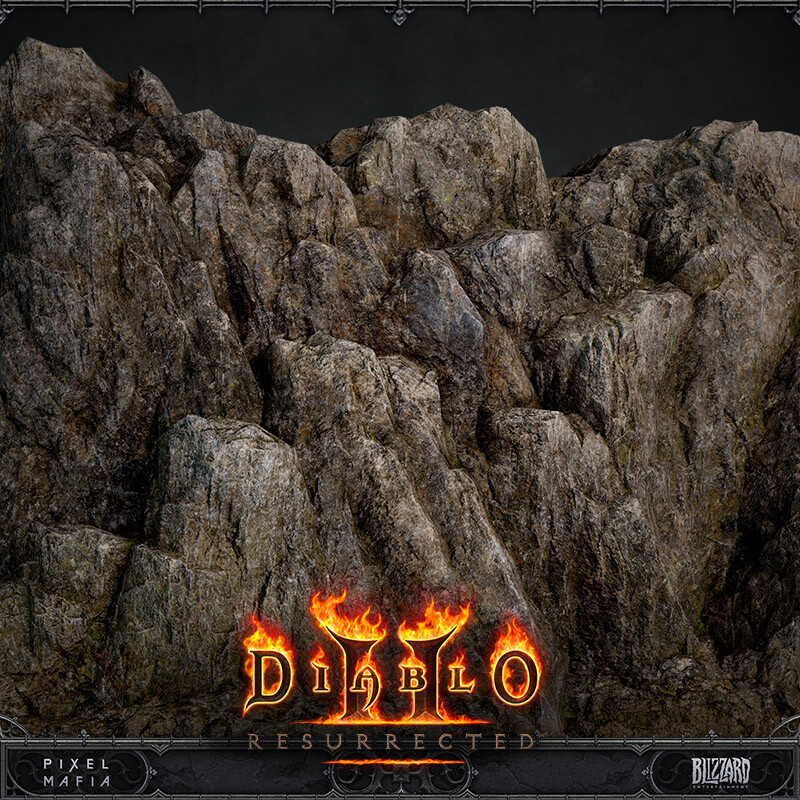 ArtStation - Diablo 2 Resurrected 3d Environment assets