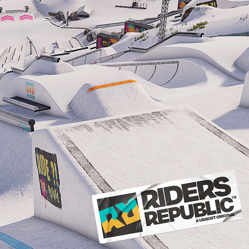 ArtStation - Riders Republic - Ridge TV Option 7 Park - 3D Environment ...