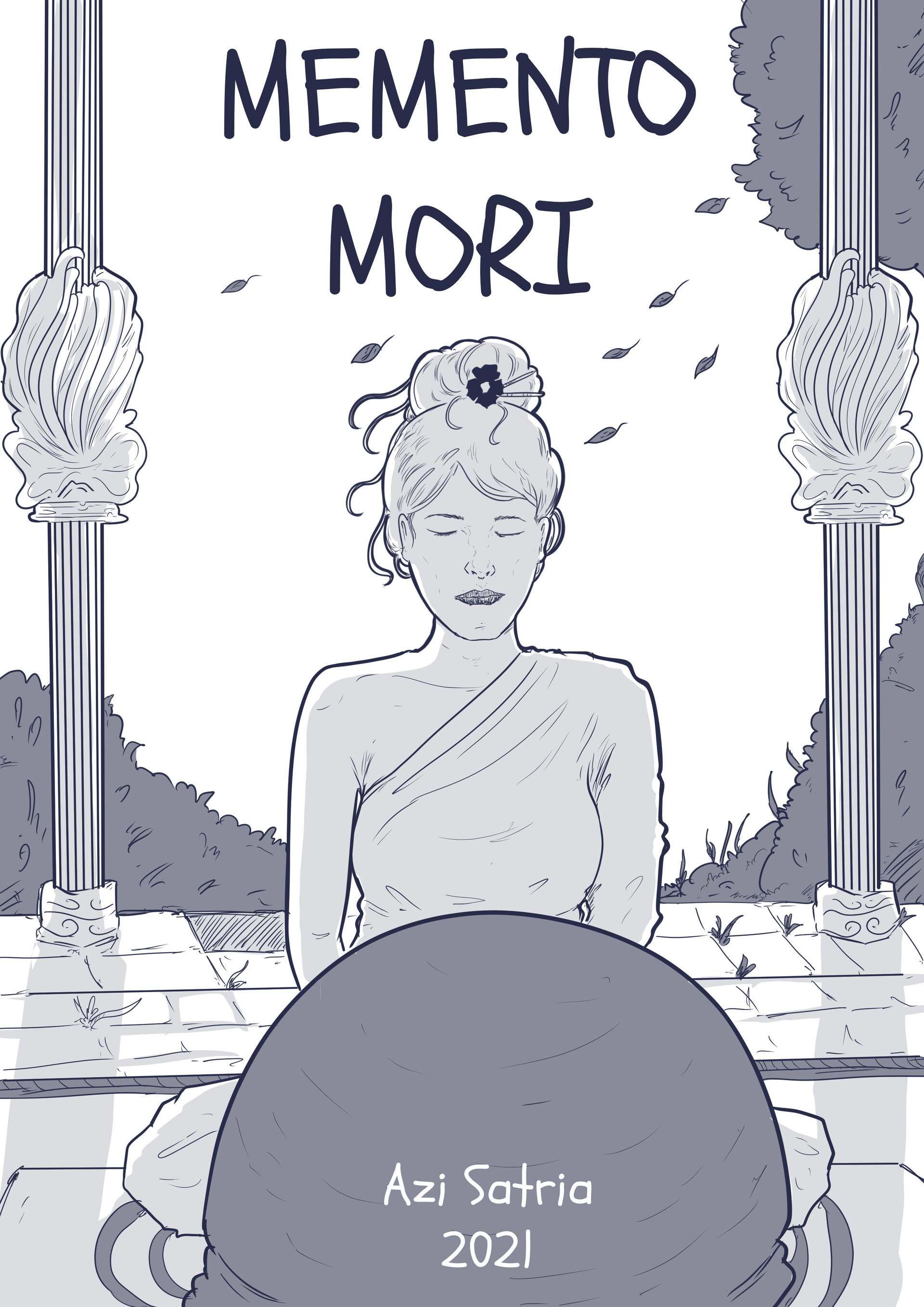 ArtStation - Memento Mori - Short Comics 2021 by Azi Satria