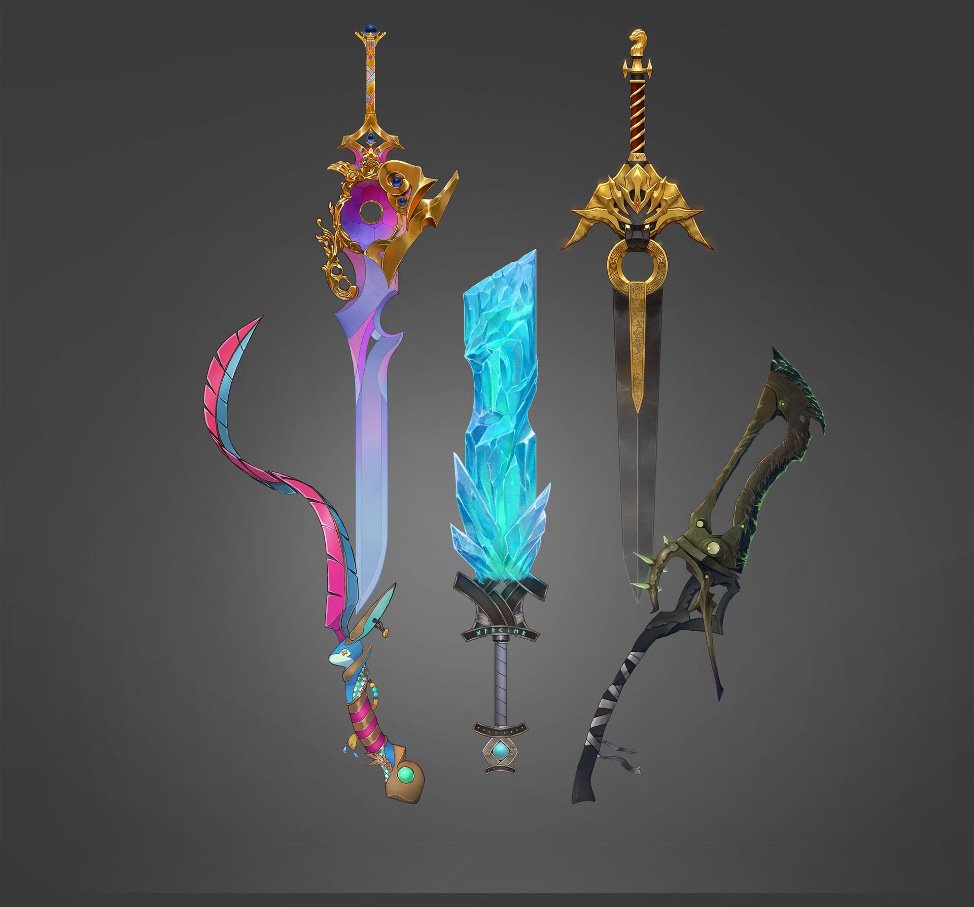 ArtStation - Swordtember2021 Day 01- 05