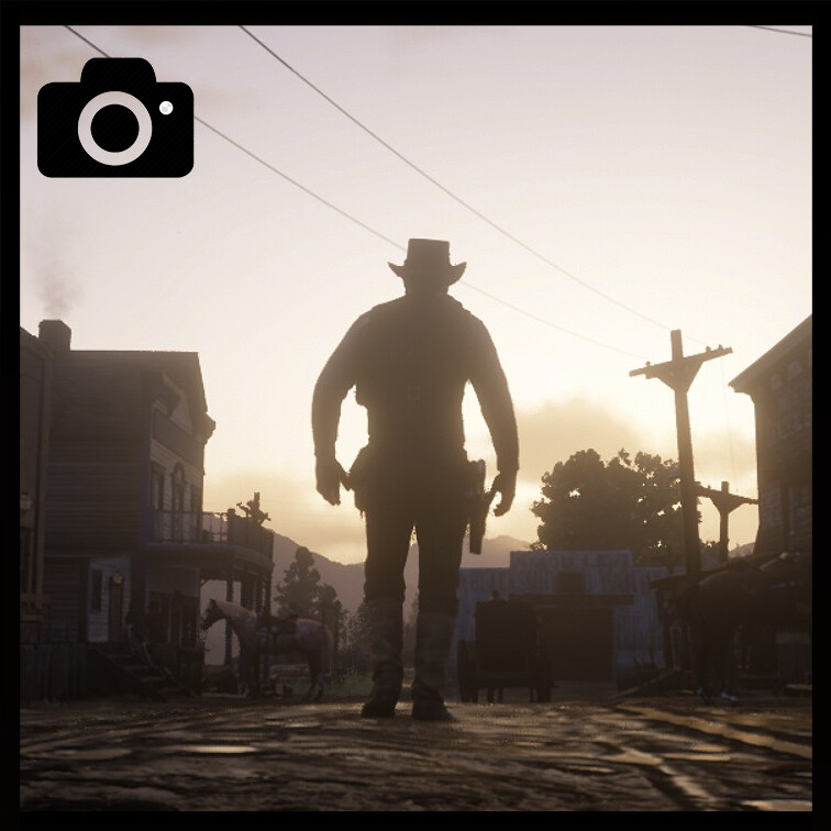 ArtStation - Red Dead Redemption 2 - Game Capture