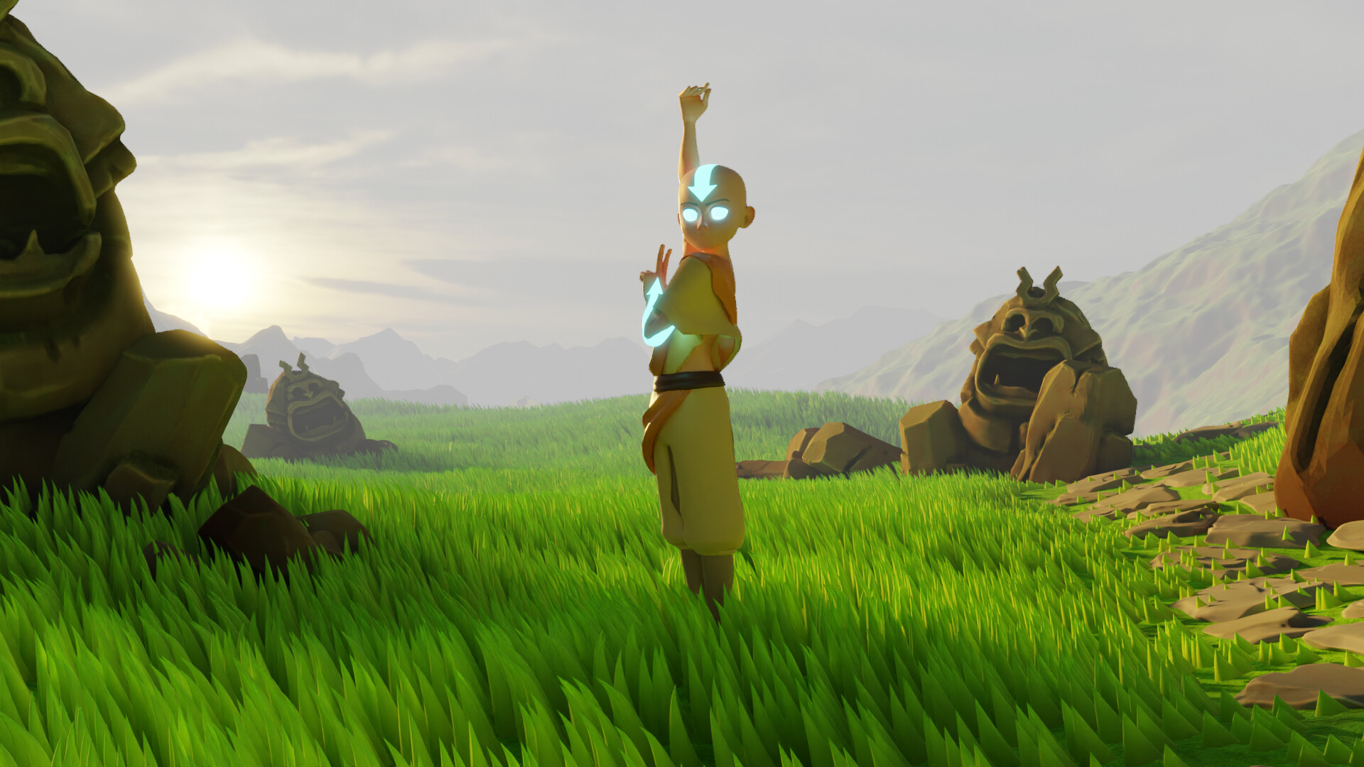 ArtStation - Aang Animation