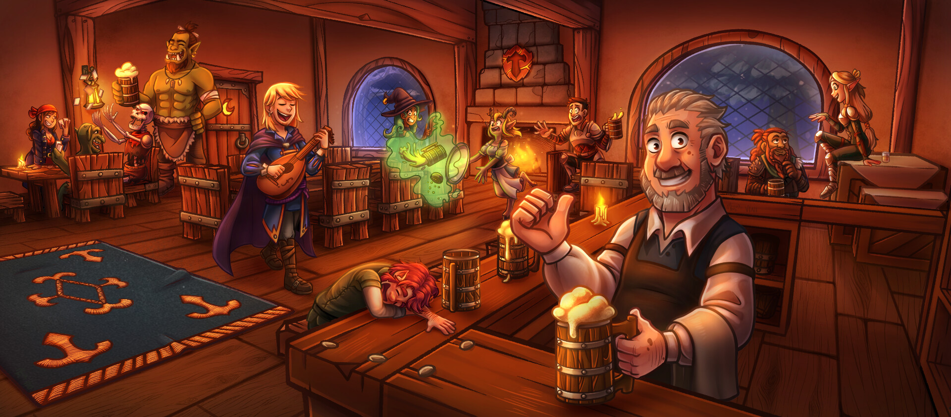 ArtStation - The Inkeeper- Video intros