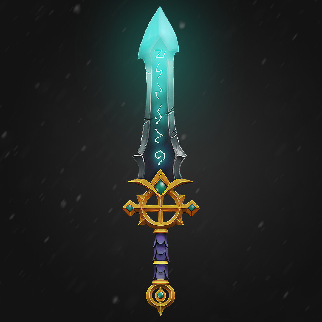 ArtStation - - Magic sword