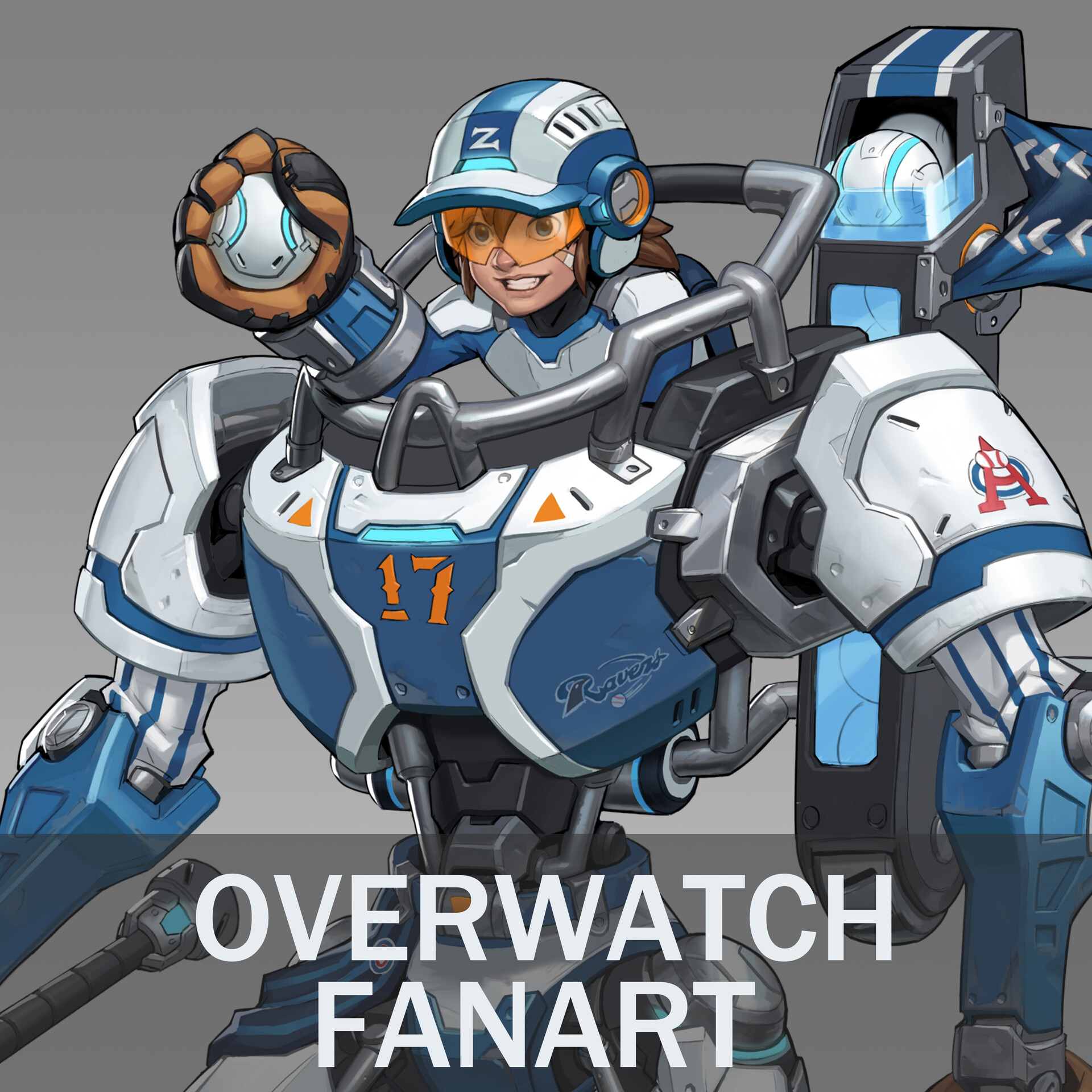 Ming Zhe Zhou - OVERWATCH FANART