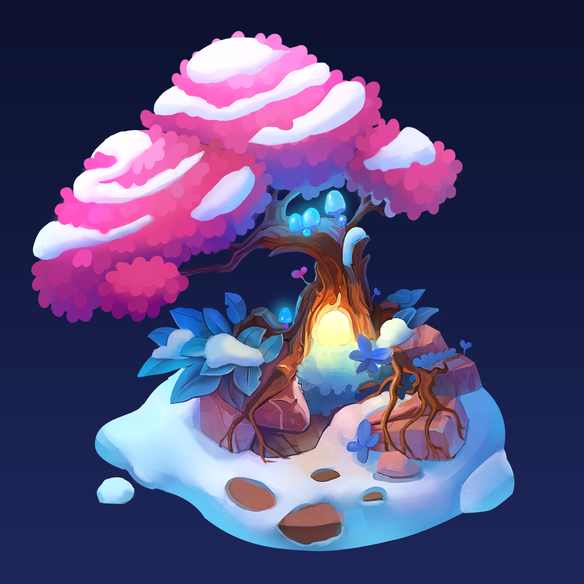 ArtStation - Yet another magick tree