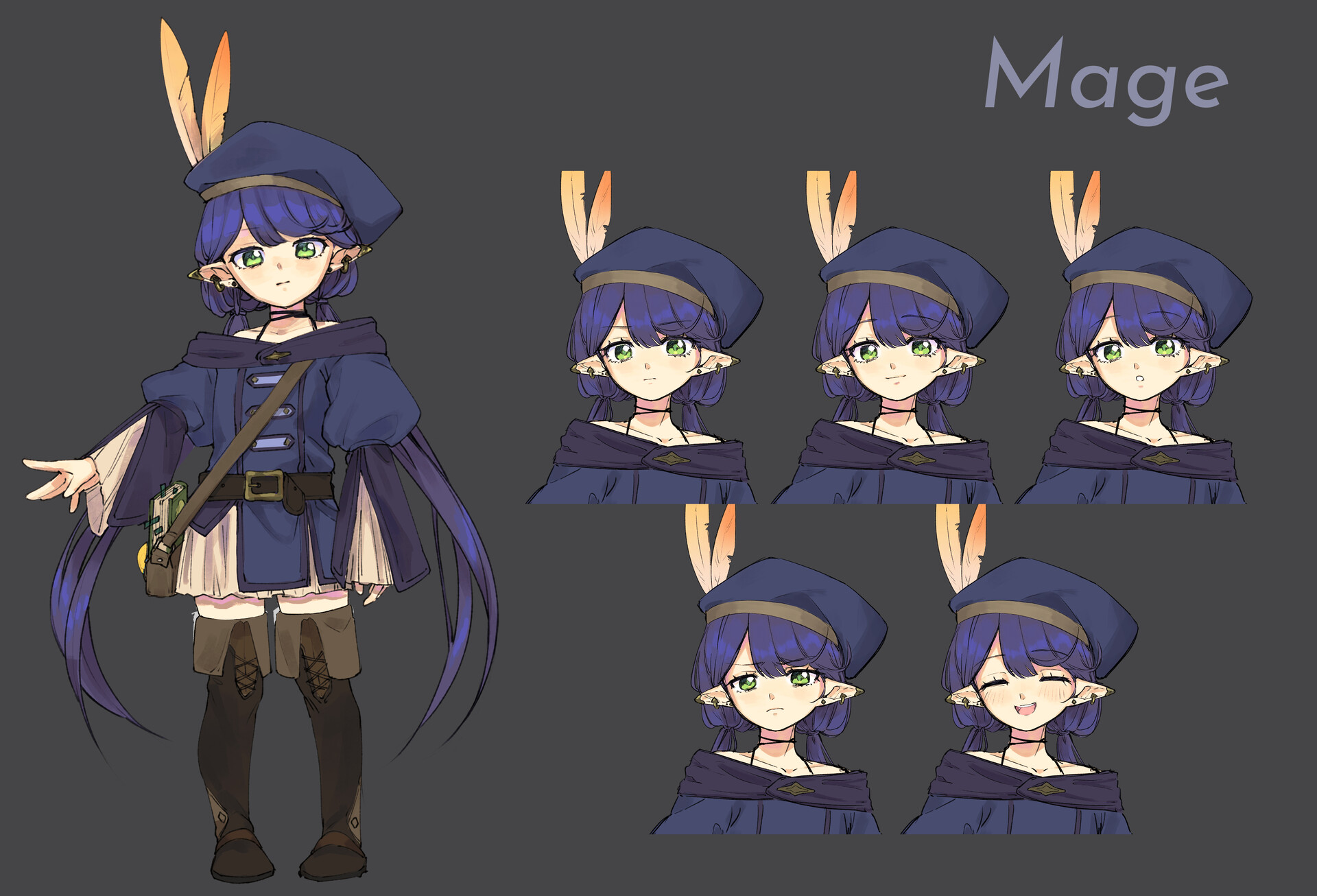 ArtStation - Fantasy Character Design Project