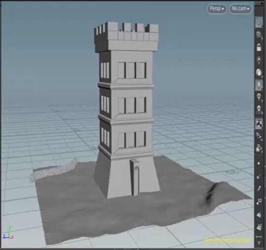 ArtStation - Houdini Tower