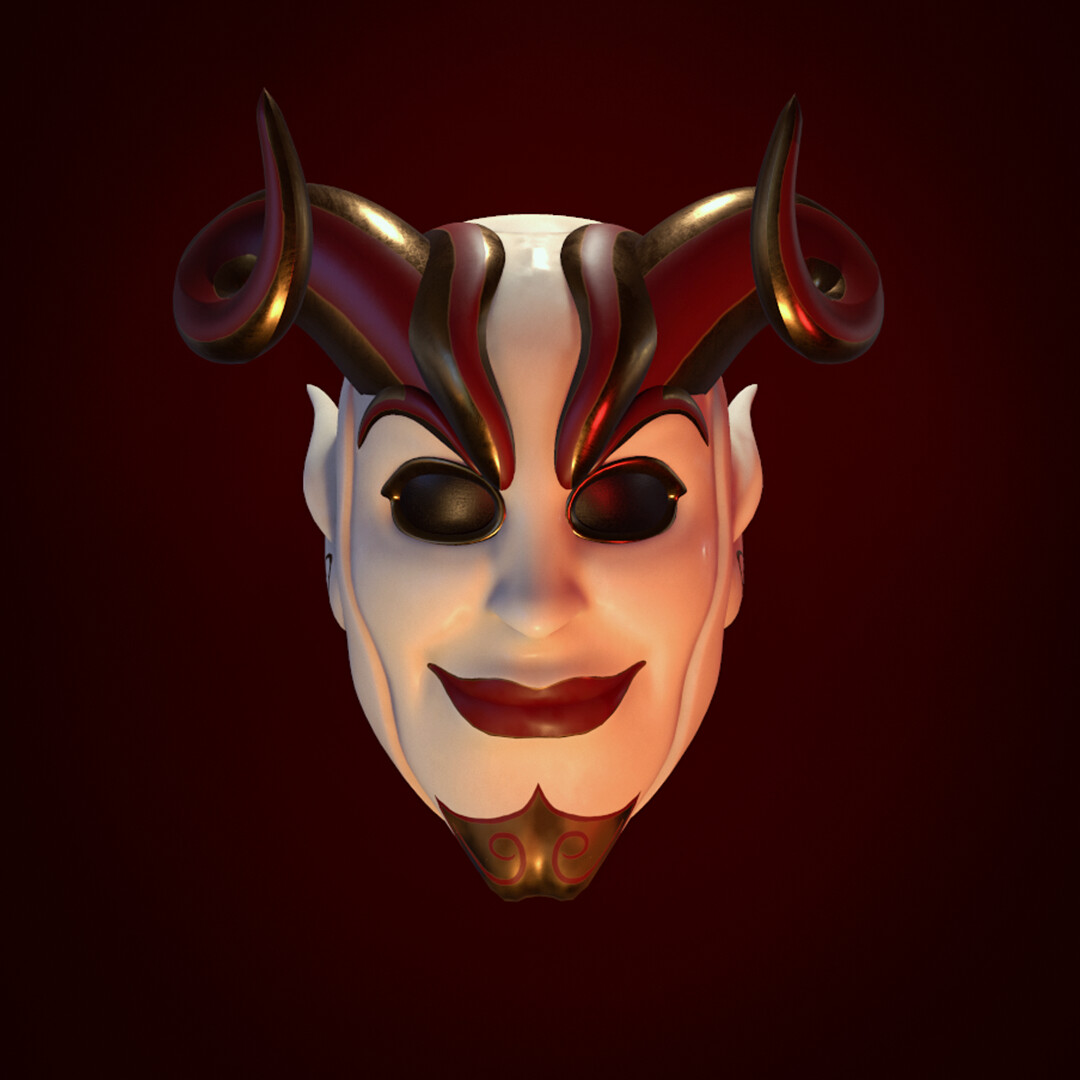 ArtStation - Lucifer Mask (Tom Ellis)