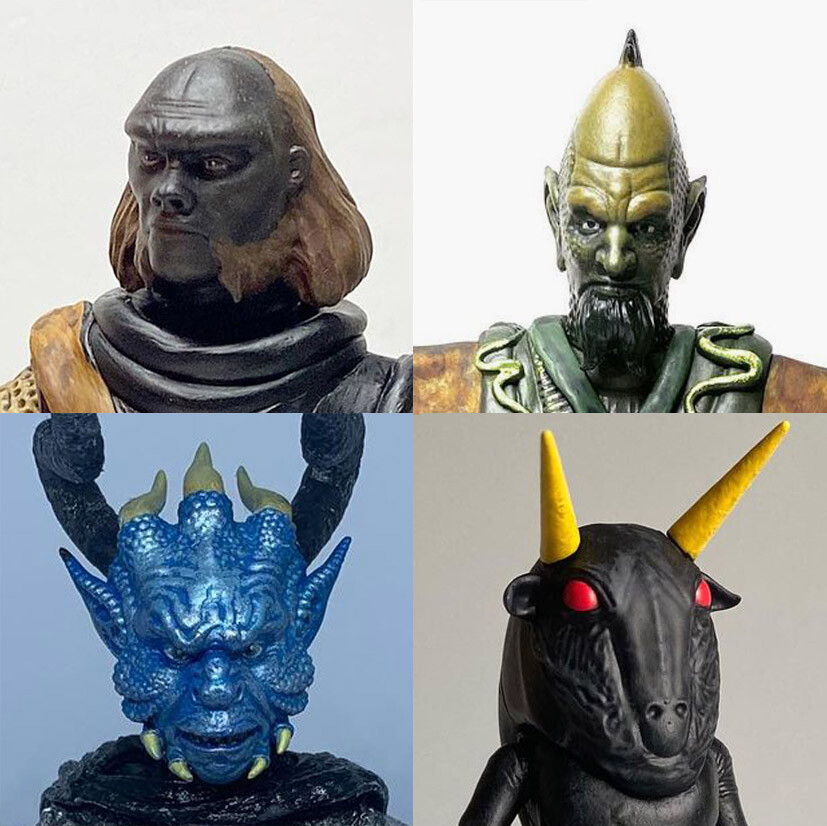 ArtStation - Doctor Who Monster Heads (Part 4)