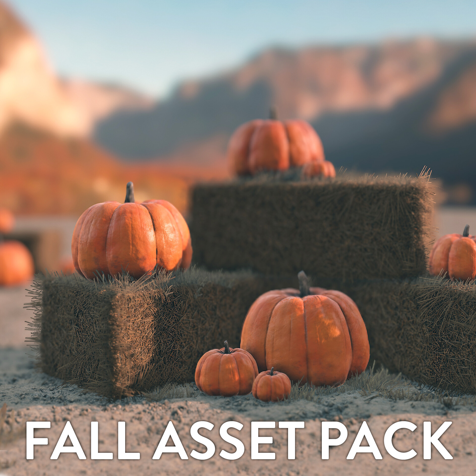 ArtStation - Free Fall Asset Pack