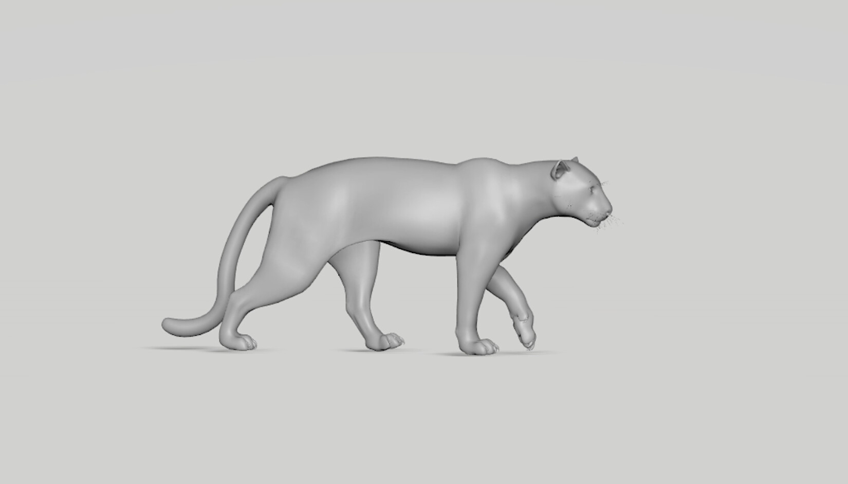 ArtStation - Leopard Walk Cycle