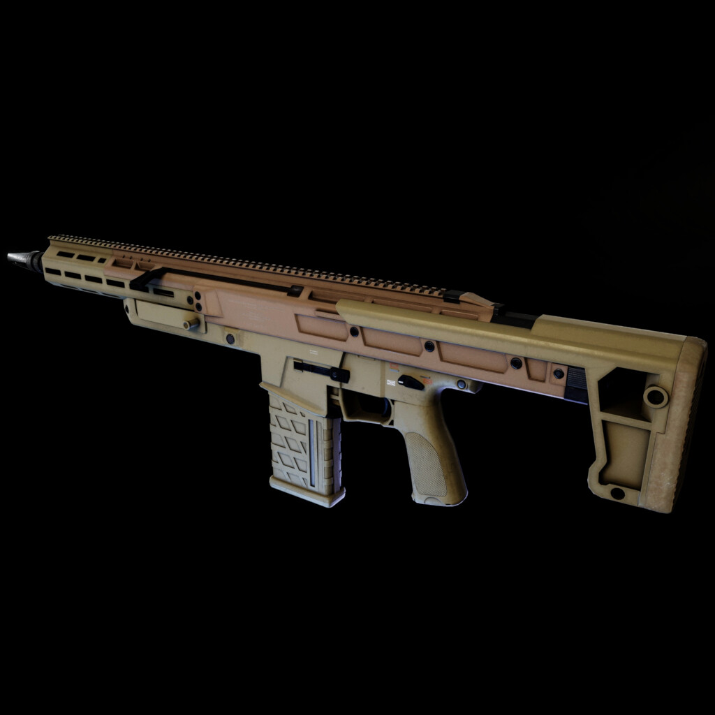 ArtStation - NGSW - Textron assault rifle