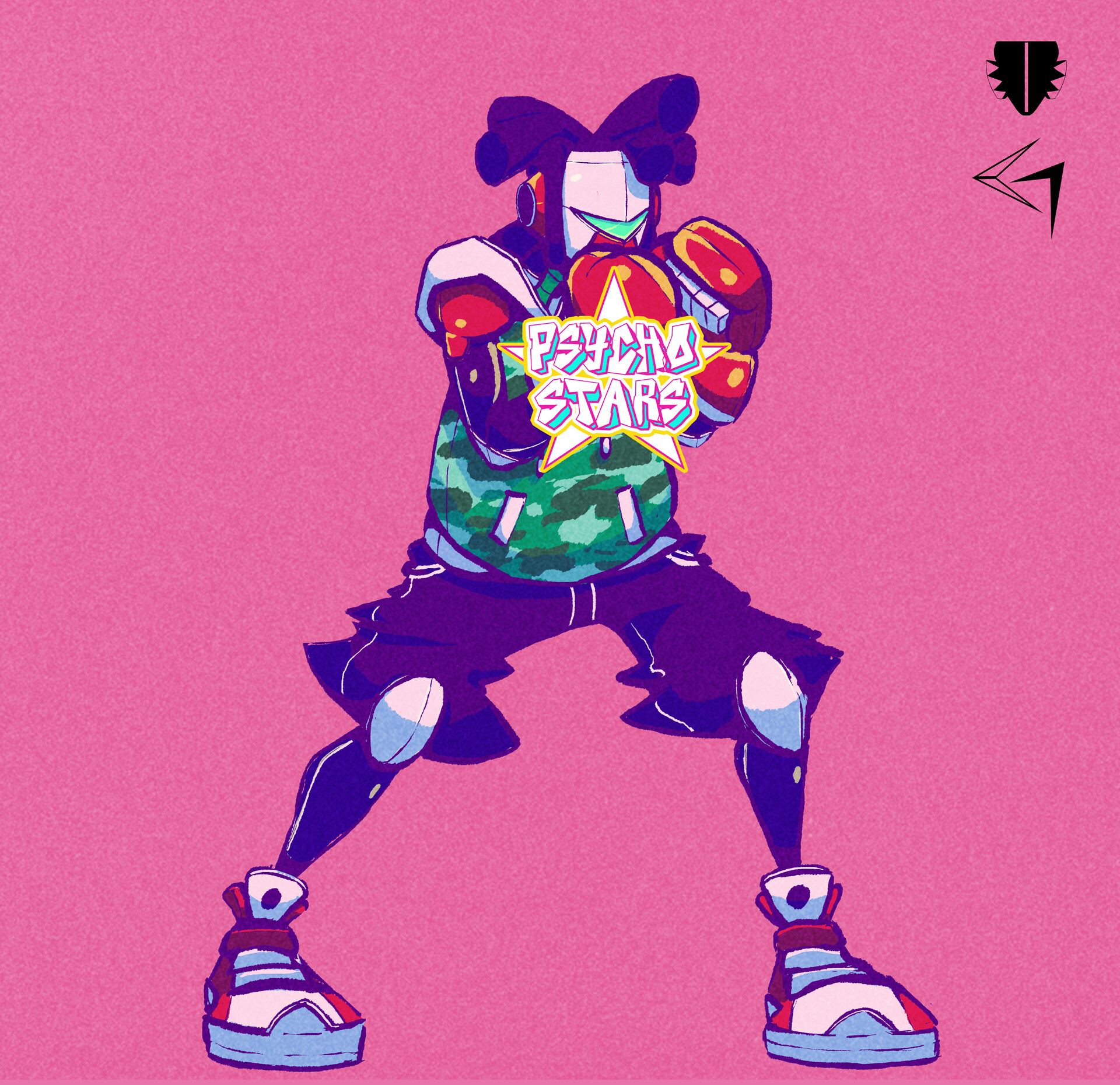 ArtStation - Psycho Stars: Punchline Echo Colour Variants