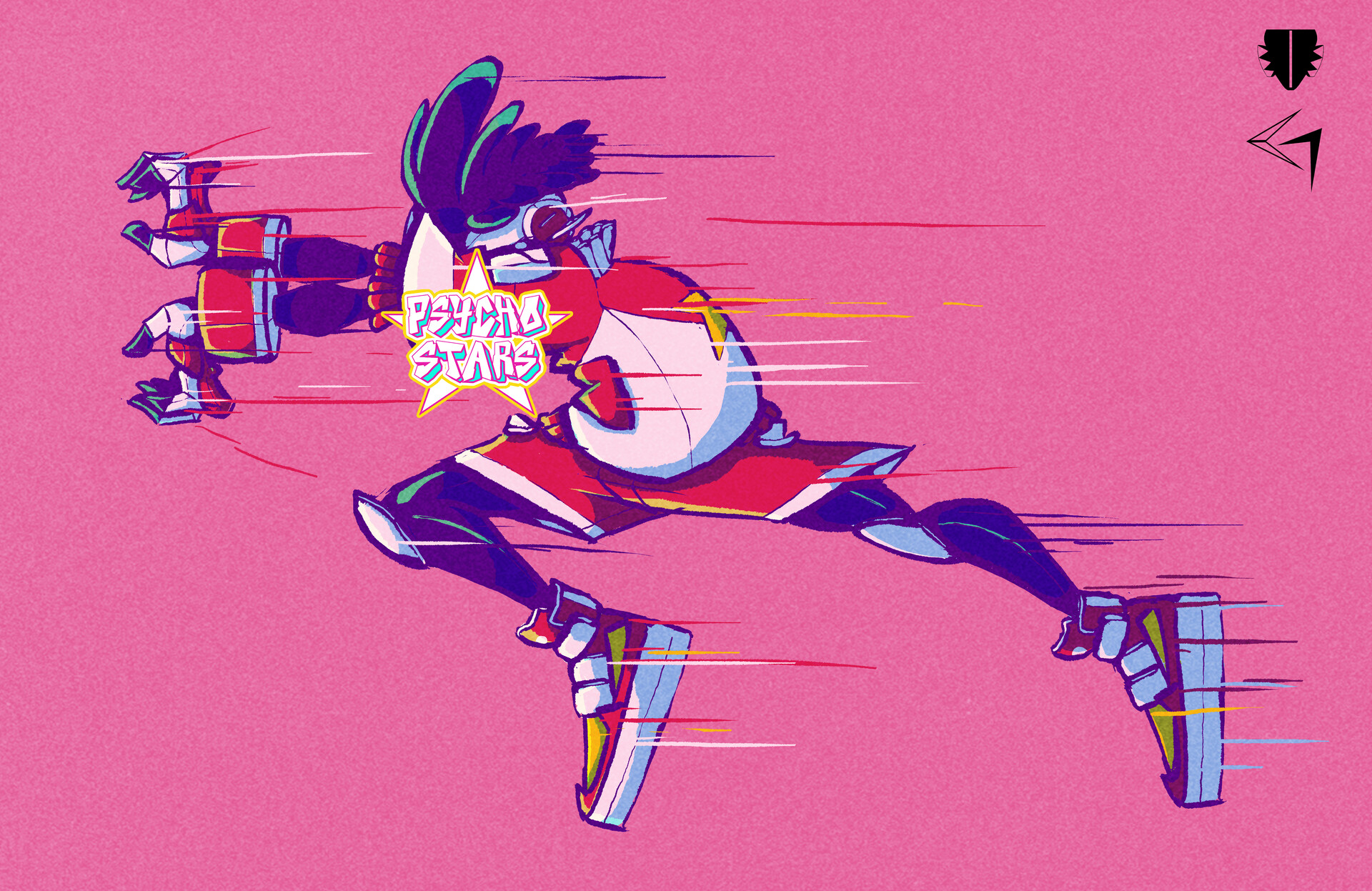ArtStation - Psycho Stars: Sprite Rips 03