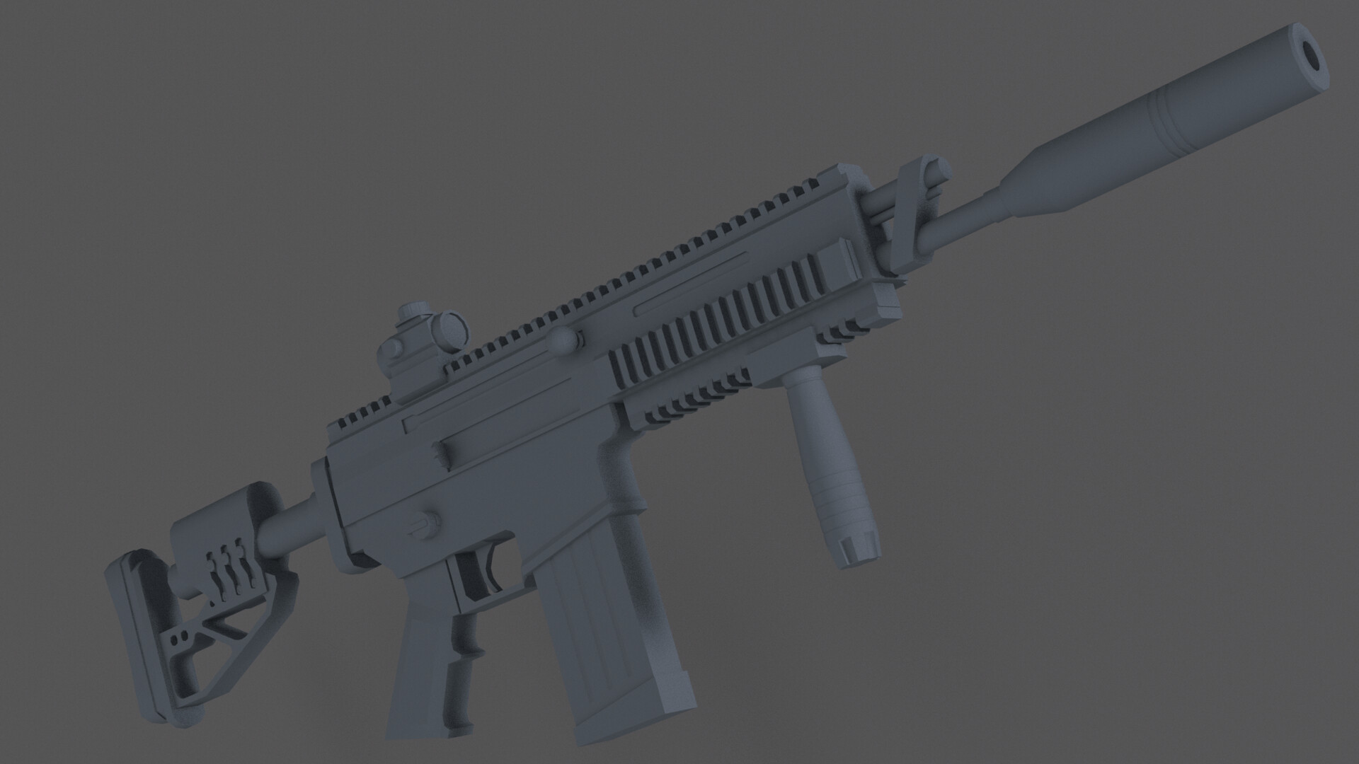 ArtStation - Simple Rifle