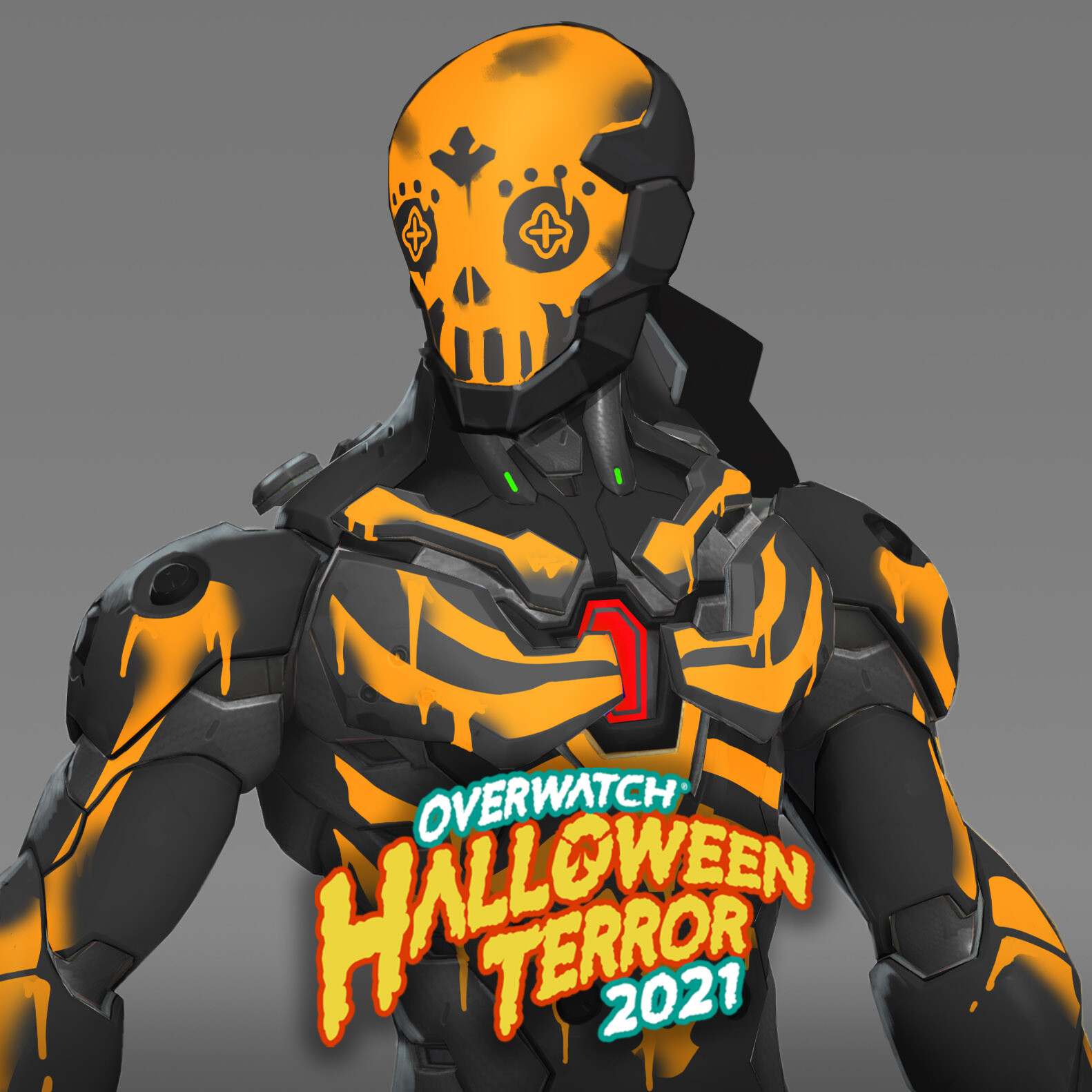 ArtStation - Skeleton Genji