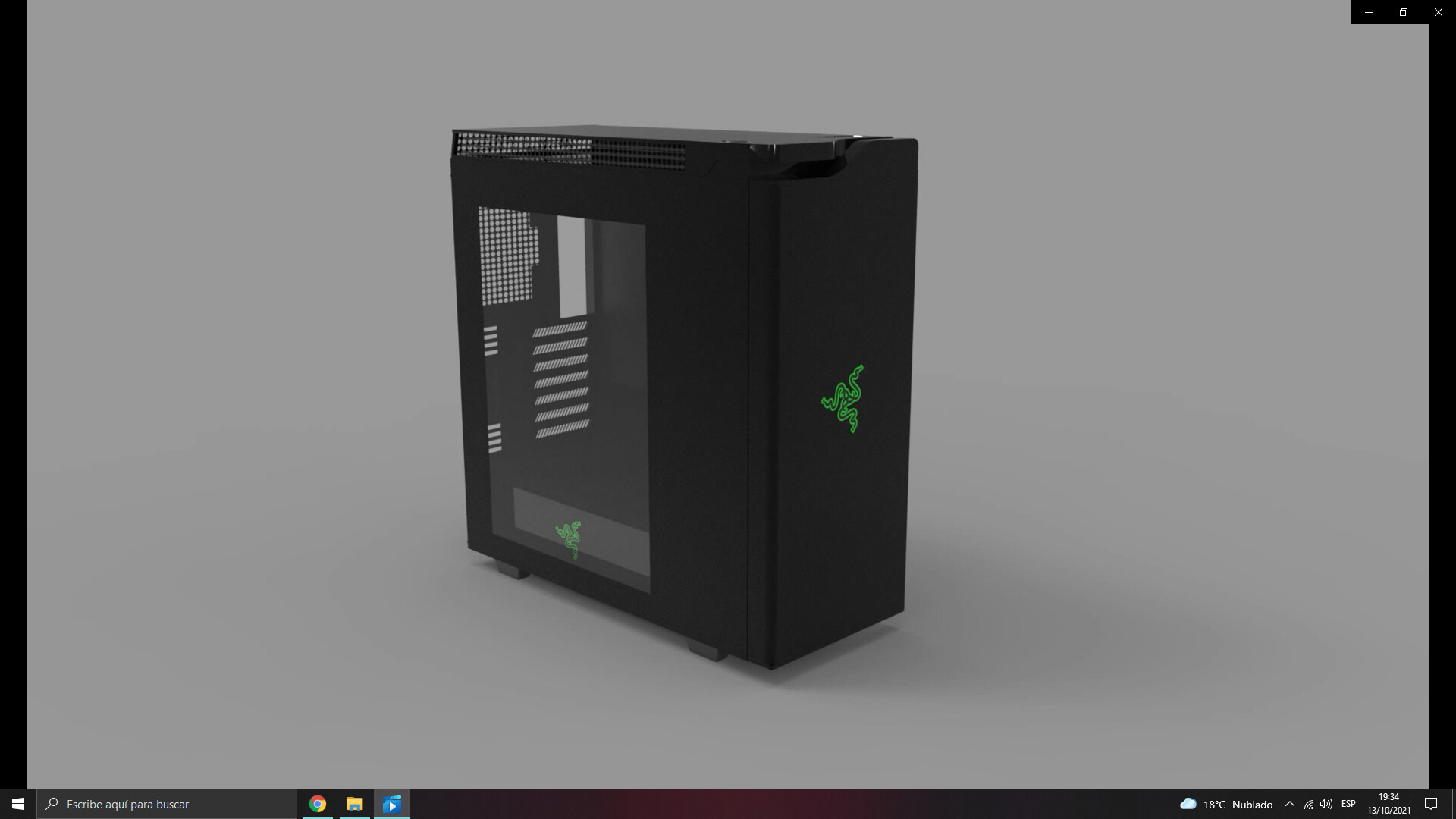 ArtStation - Razer PC Case NZXT Ad