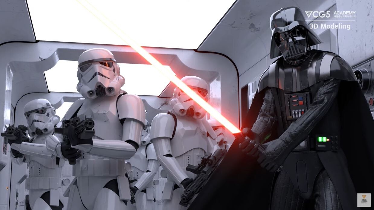 ArtStation - 3D modeling portfolio (asset, star wars, mechanic, real ...