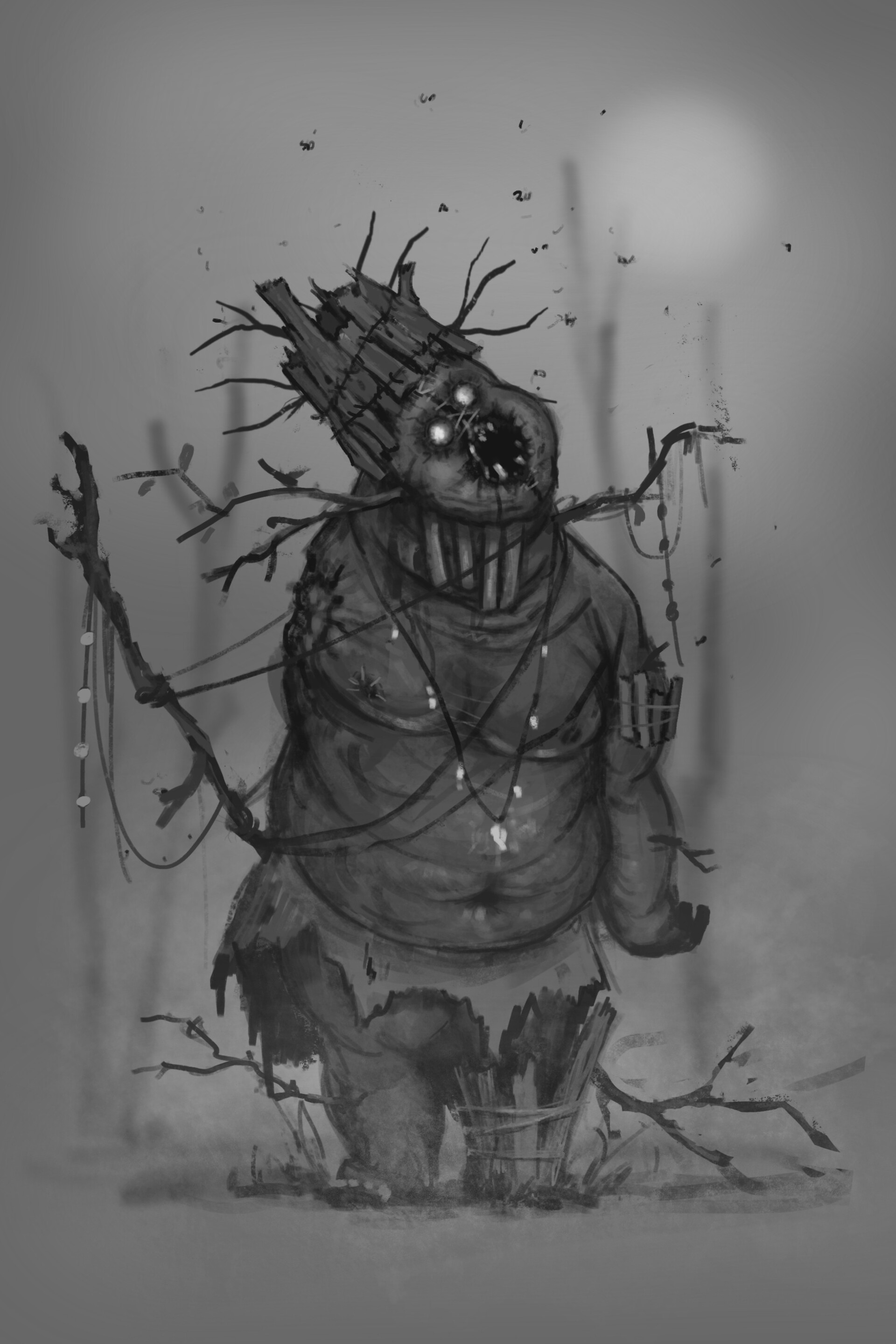 ArtStation - Marsh Priest. Horror